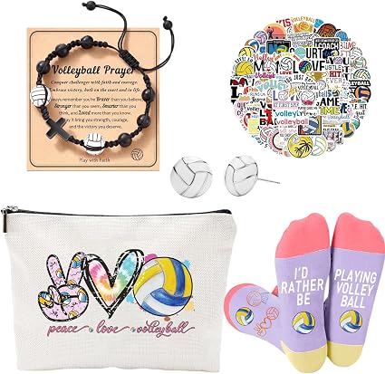 Amazon.com: Volleyball gifts for teen girls Set Volleyball gifts ...