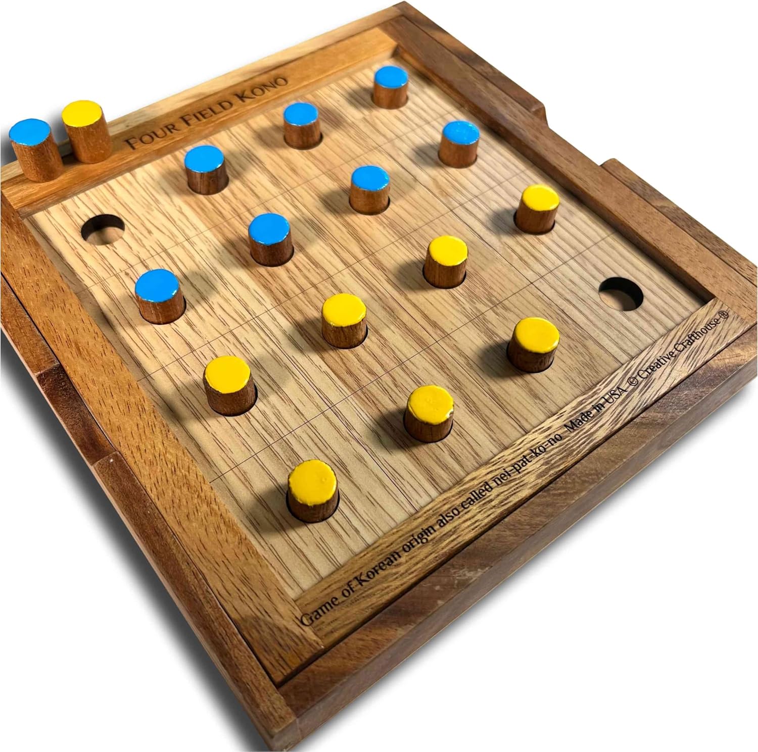 Amazon.com: Four Field Kono – Korean Two Player Strategy Game. Also ...