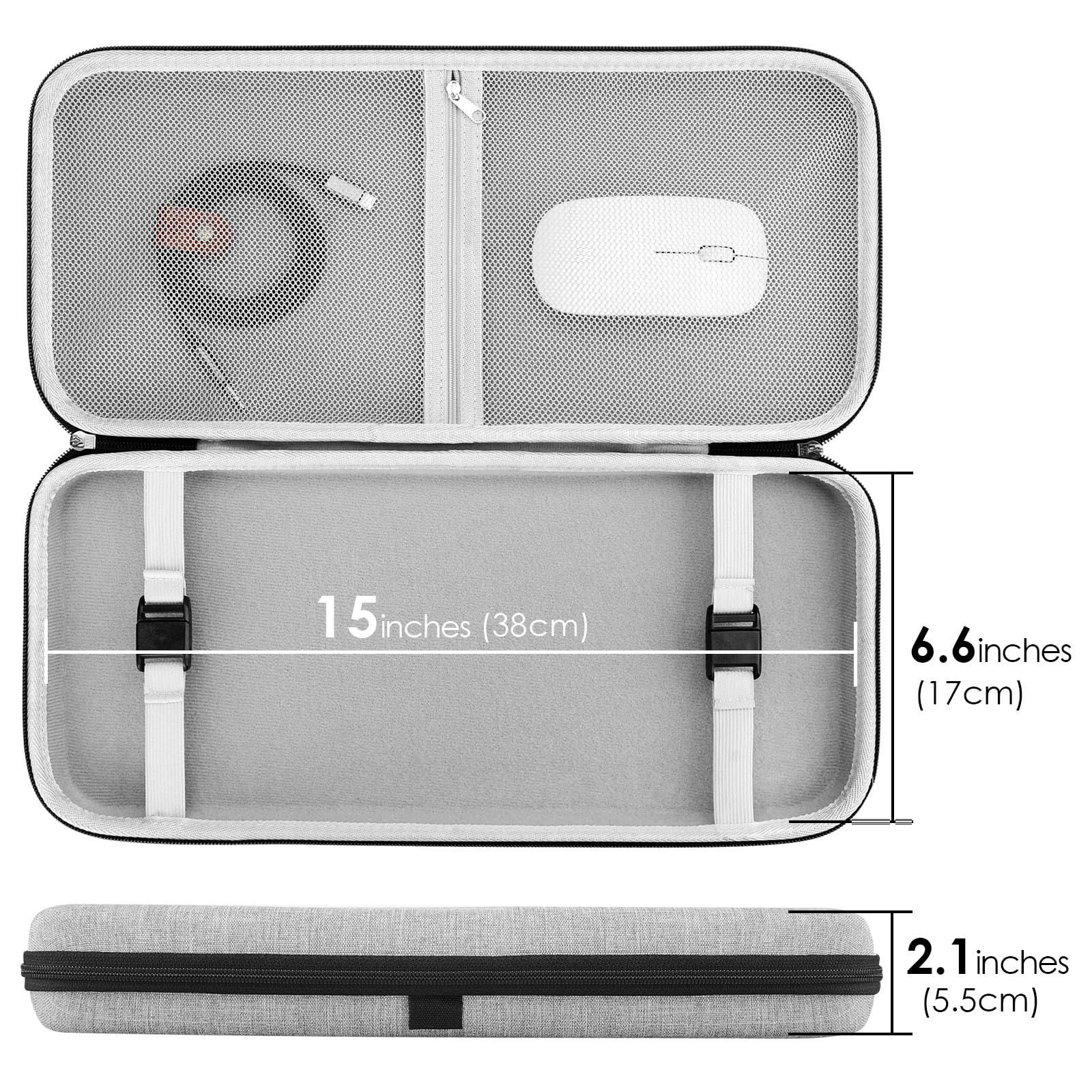 Snapklik.com : Linkidea Hard Travel Case For TKL Tenkeyless Wireless ...