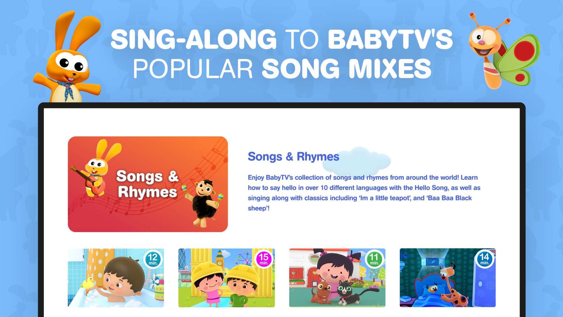 BabyTV - Kids Videos & Songs - App on Amazon Appstore