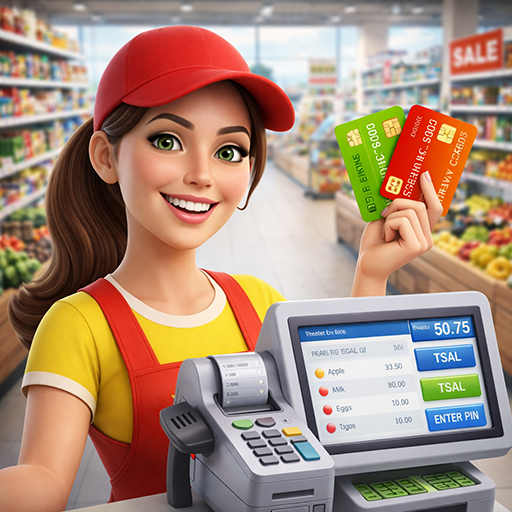 Smart Cashier 3D – Cash Register Sim - App on Amazon Appstore