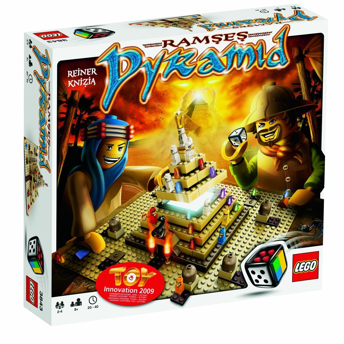 LEGO Games 3843: Ramses Pyramid : Amazon.co.uk: Toys & Games