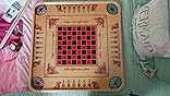 Amazon.com: Carrom Game Board Large : Sports & Outdoors