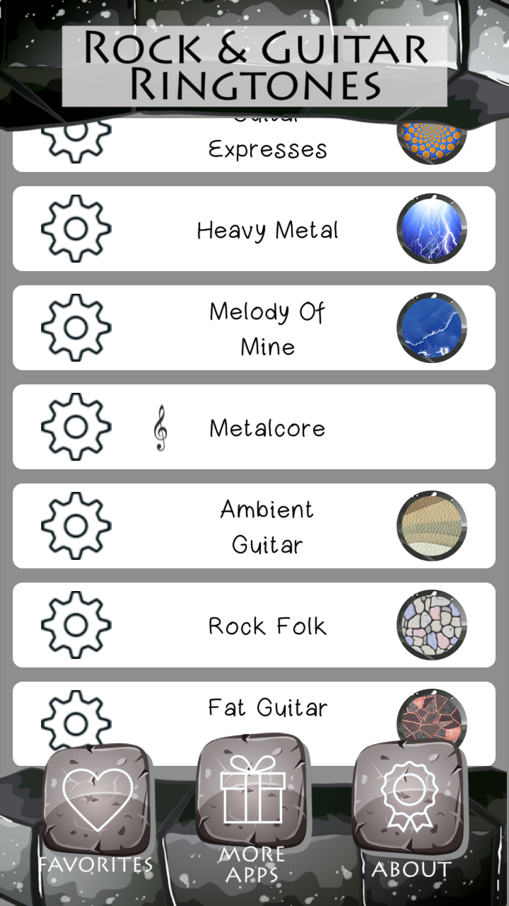 Rock & Guitar Ringtones - App on Amazon Appstore
