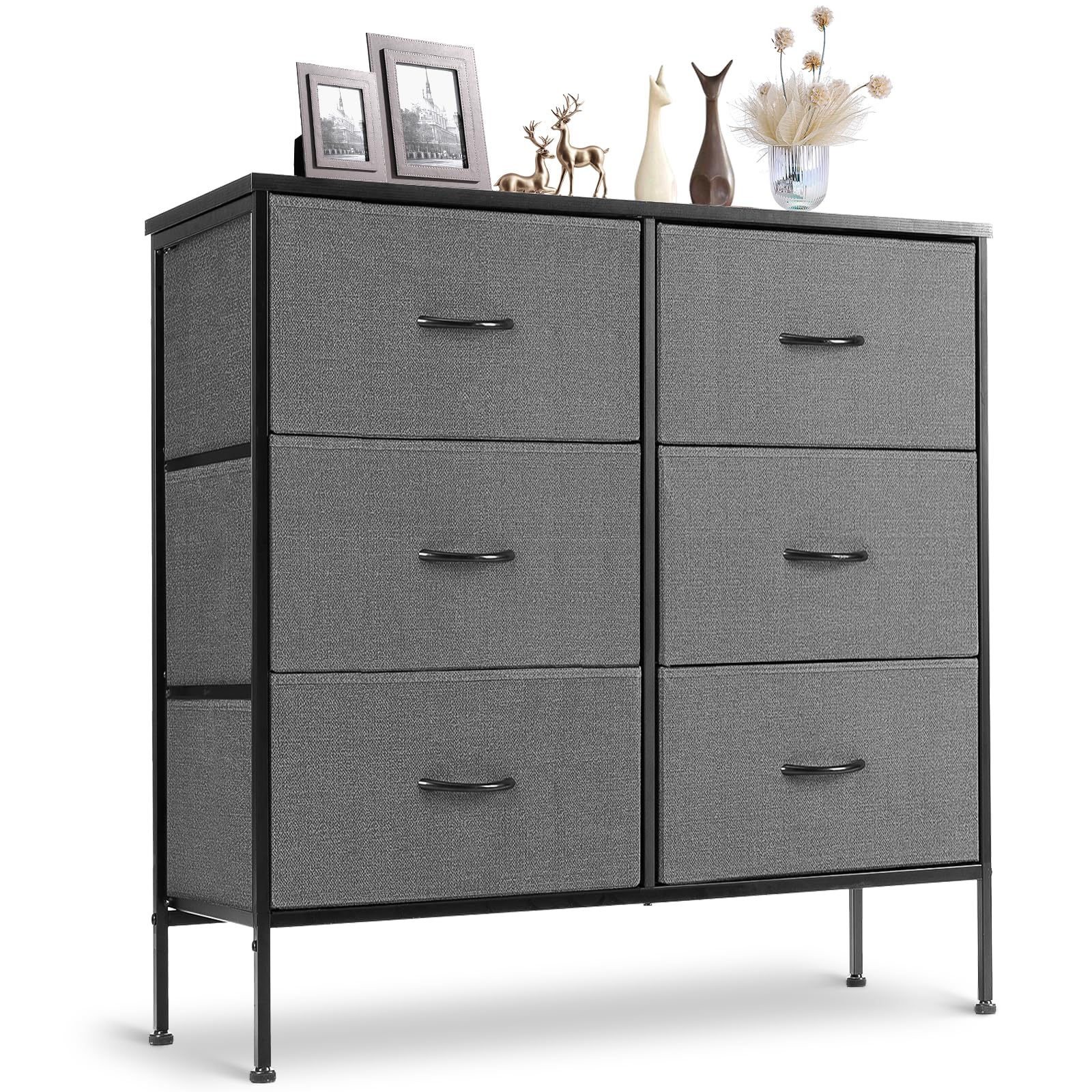 Snapklik.com : 6 Drawers Dresser For Bedroom, Kidsroom Furniture, Small ...