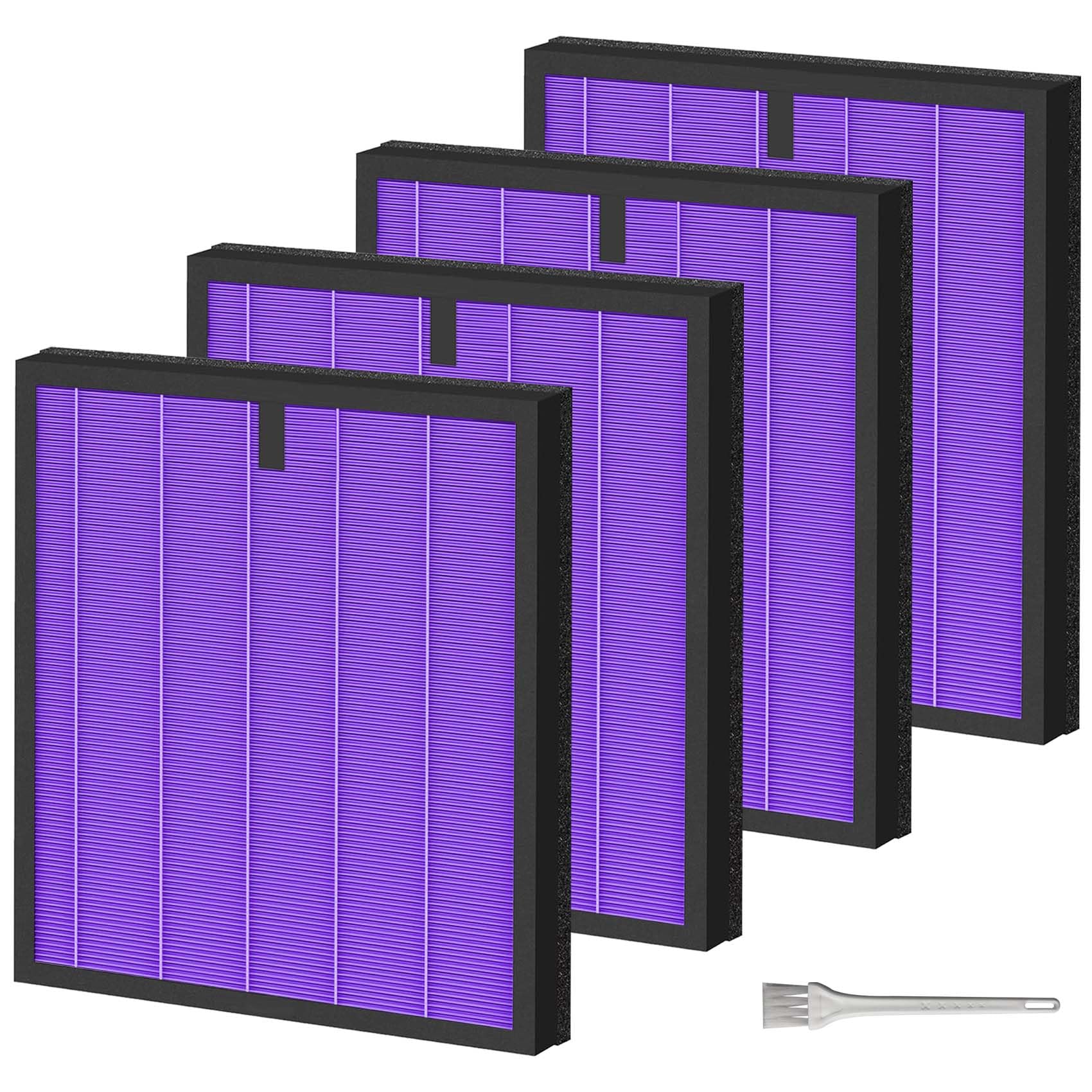 Amazon.com: HY4866 Air Purifier Replacement Filter 4-Pack: Compatible ...