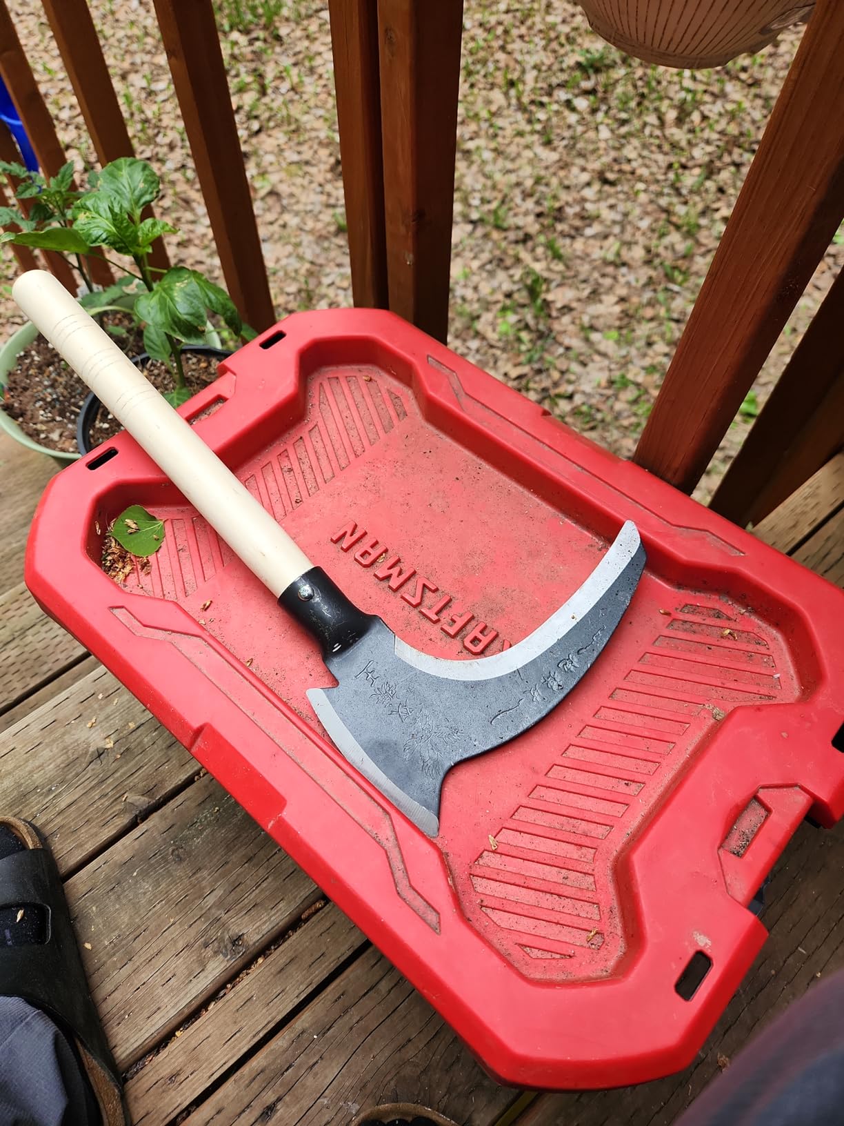 Amazon.com : XIAOLUHSYI Scythe Tool，Sickle Garden Tool，Scythe Weapon ...