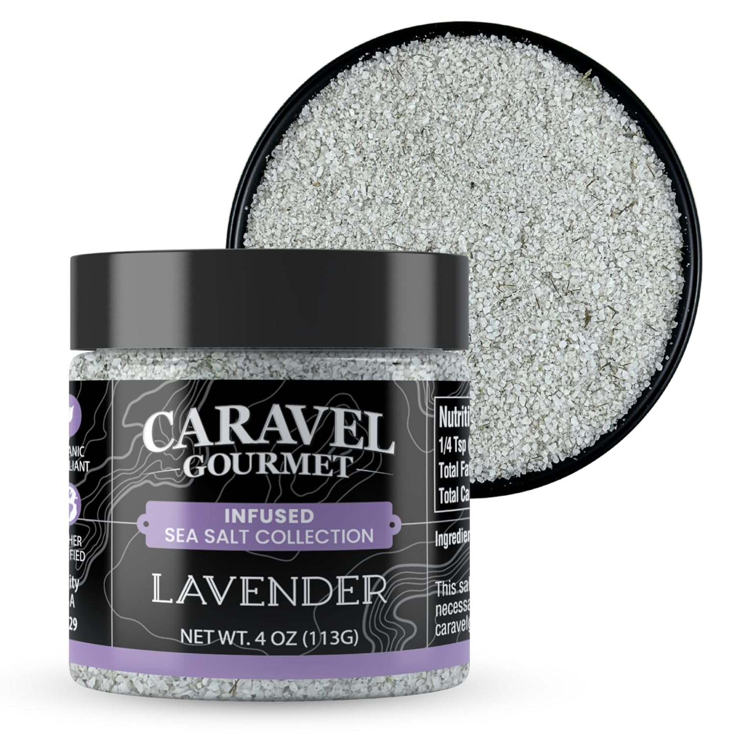 Amazon.com : Lavender Infused Salt with Distinct Aroma and Flavor ...