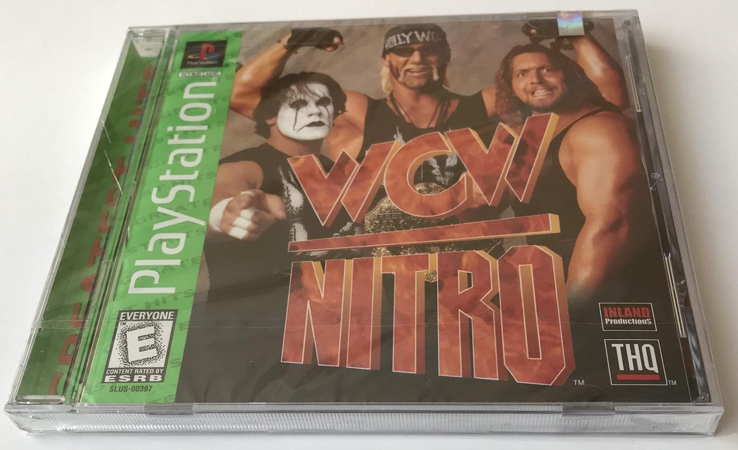 WCW Nitro [T] Sony Playstation 1 PS1 PSX Game: PlayStation: Video Games ...