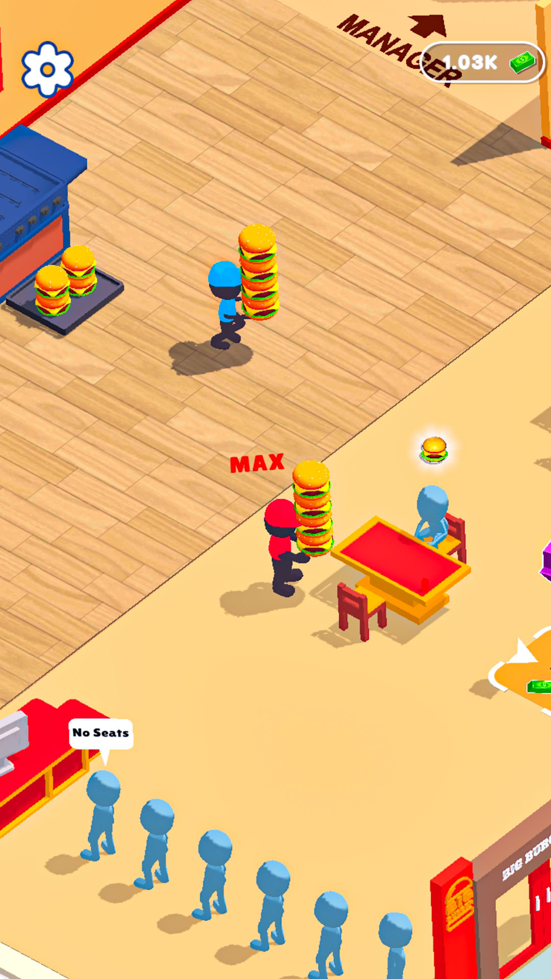 Burger Shop! Idle Burger Business Tycoon Master My Dream Burger Please ...