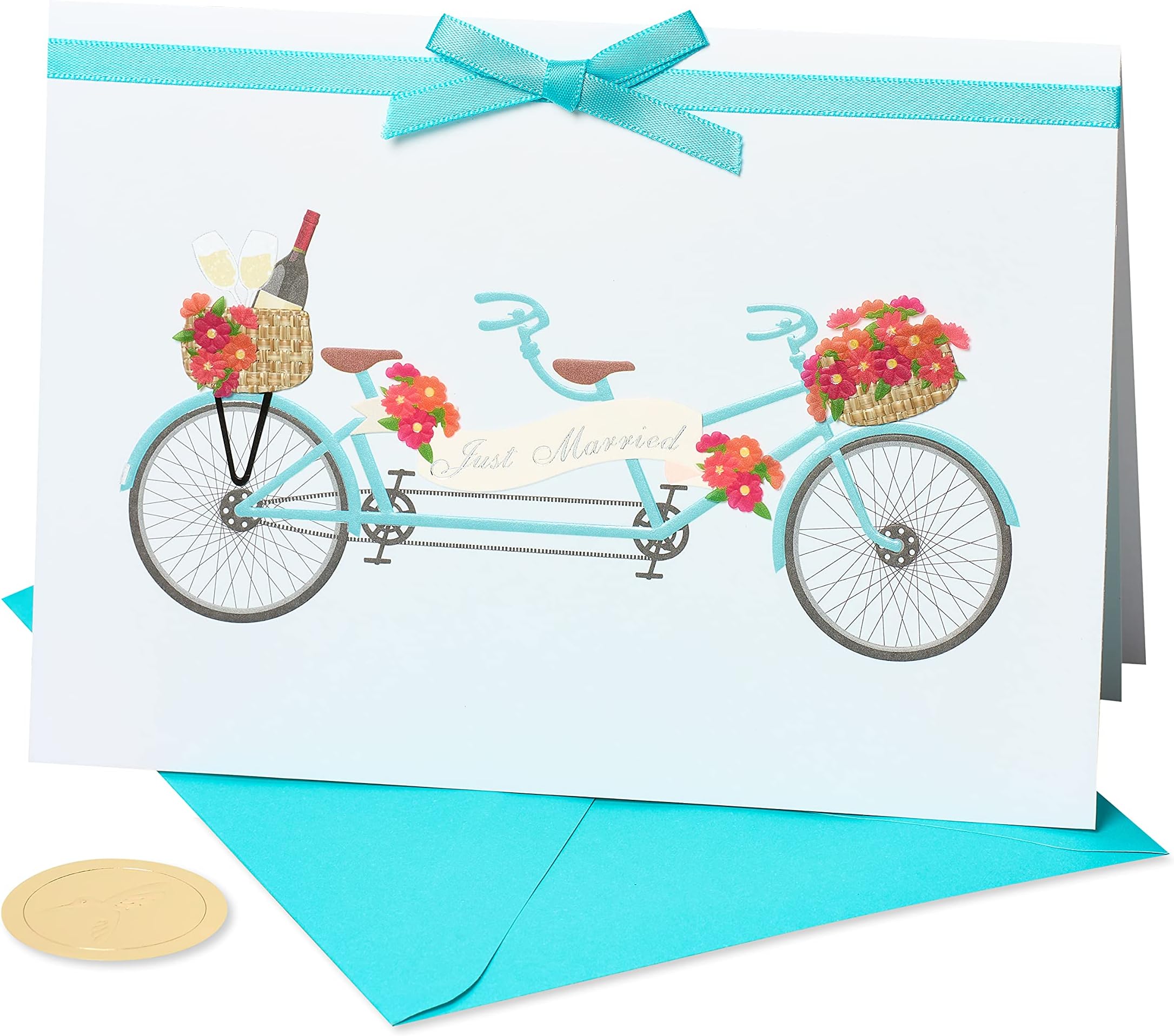 Papyrus Wedding Card (Tandem Bike) : Amazon.ca: Office Products