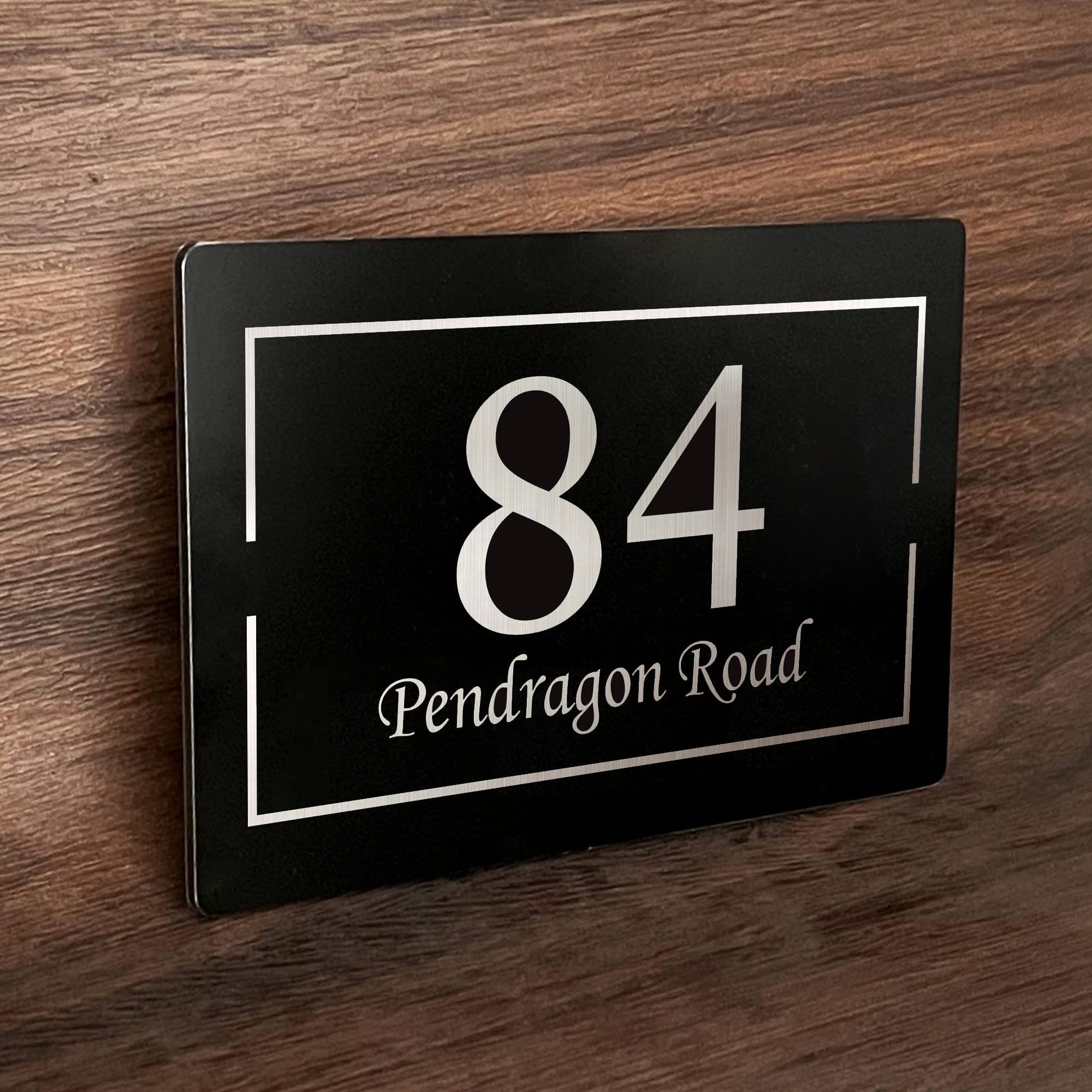 House Numbers Plaques Personalised Door Number Plaques for Wall House ...