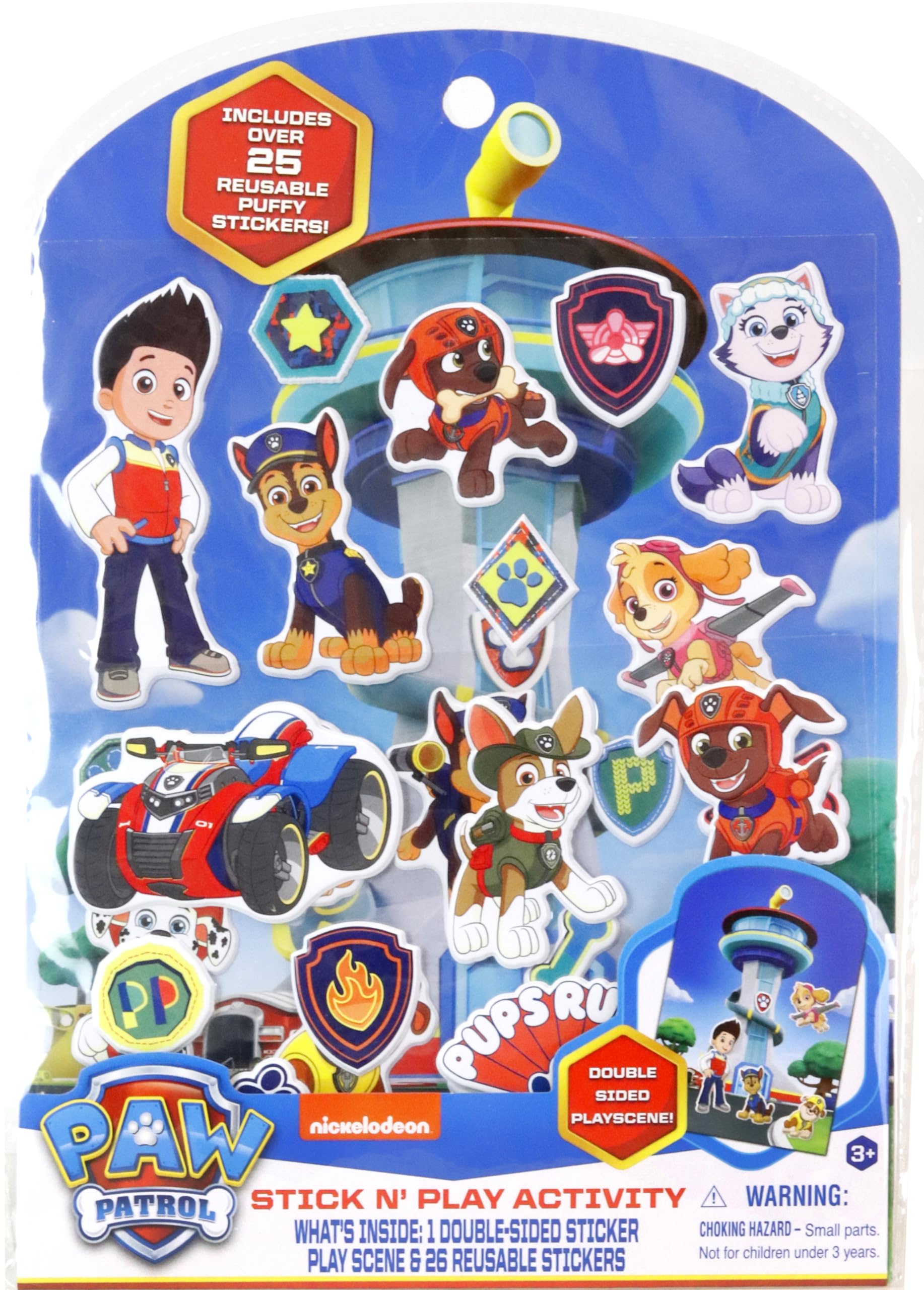 PAW PATROL STICK N PLAY STICKER SET : Amazon.ca: Toys & Games