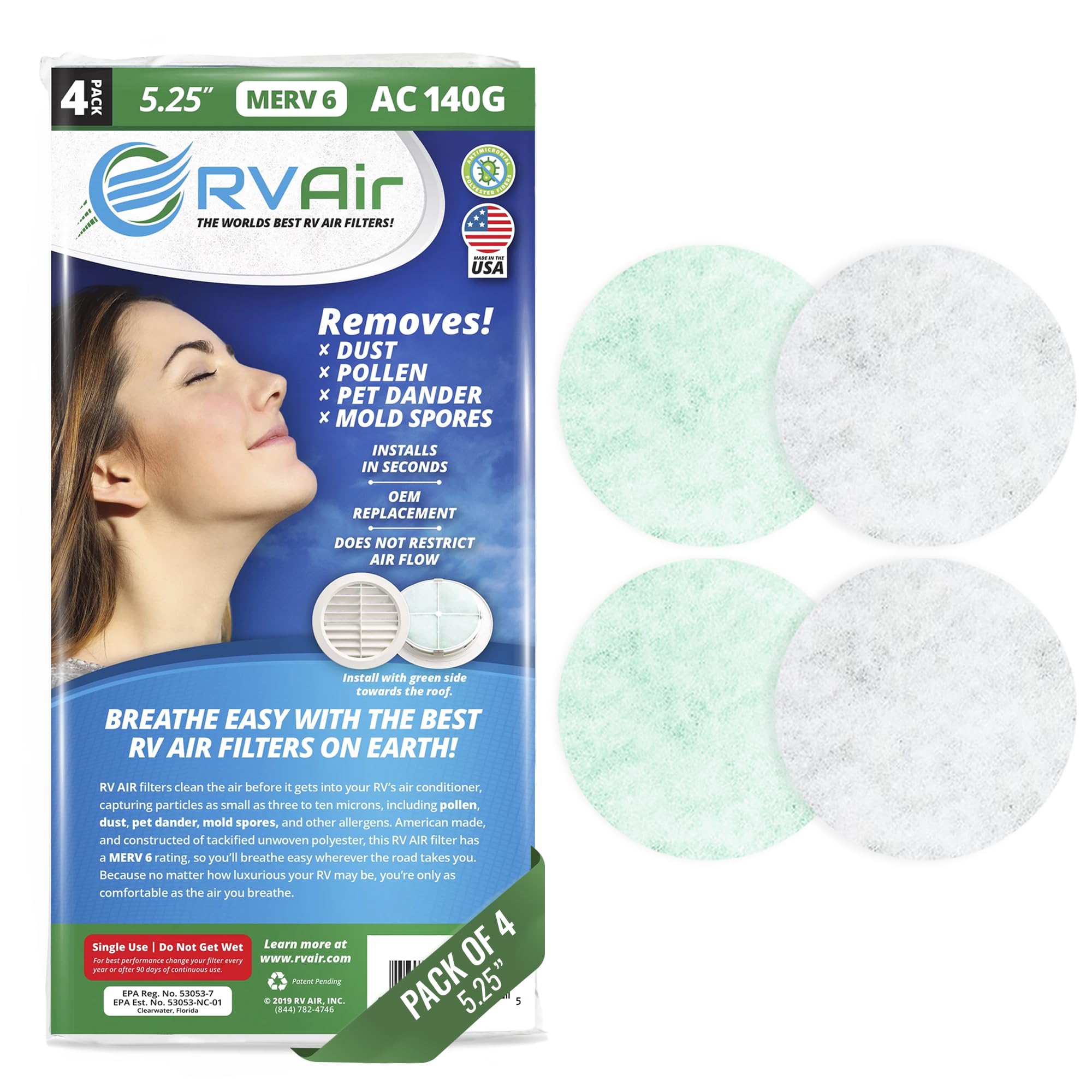 Amazon.com: RV Air AC Filter - Air Conditioner Replacement Filters - RV ...