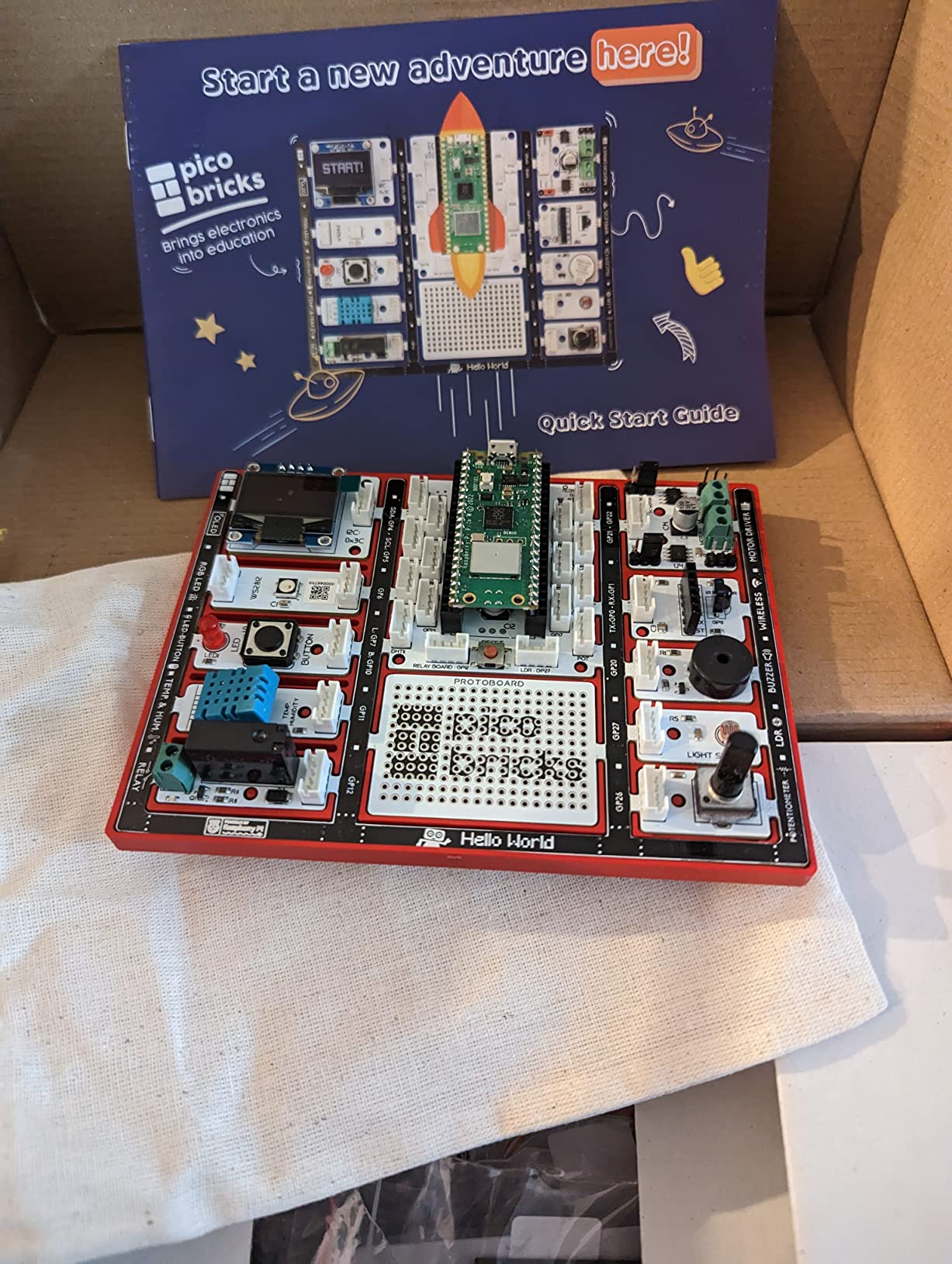 $24/mo - Finance Raspberry Pi Pico W Starter Kit - 26 Pieces DIY ...