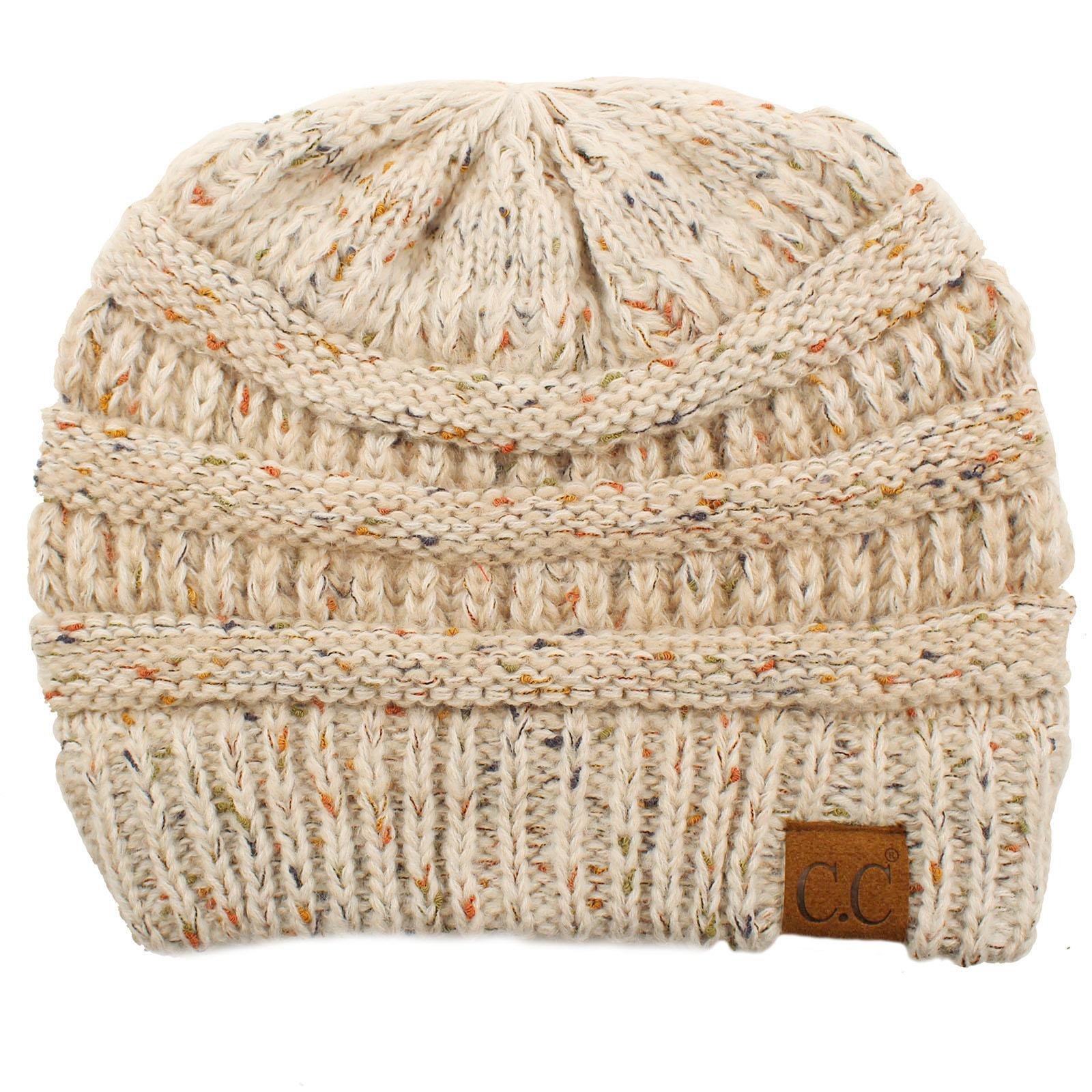 SK Hat shop CC Confetti Ombre Warm Chunky Soft Stretch Knit Slouch ...