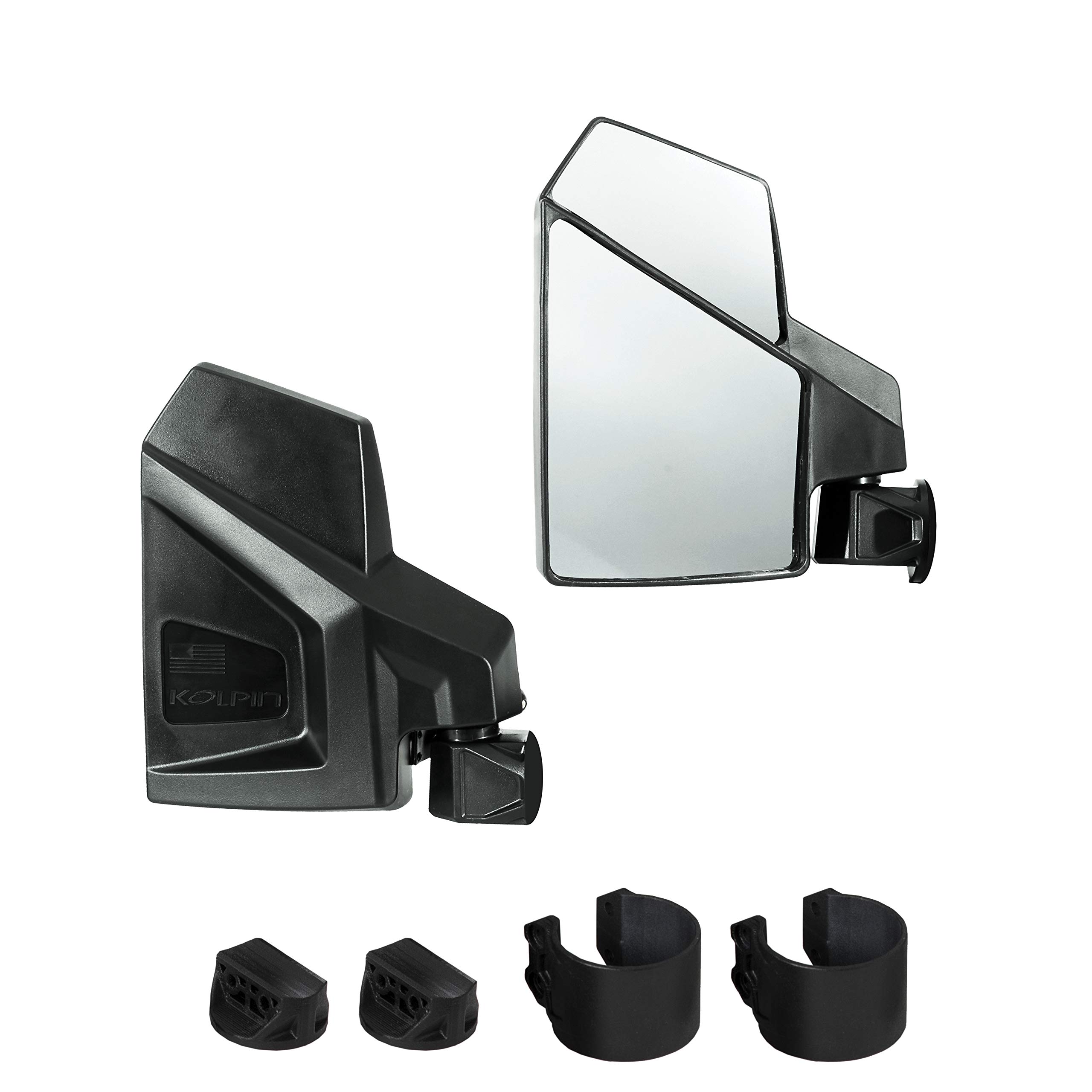 Amazon.com: Kolpin Polaris Ranger UTV Side Mirror (Pair) - 98317 ...