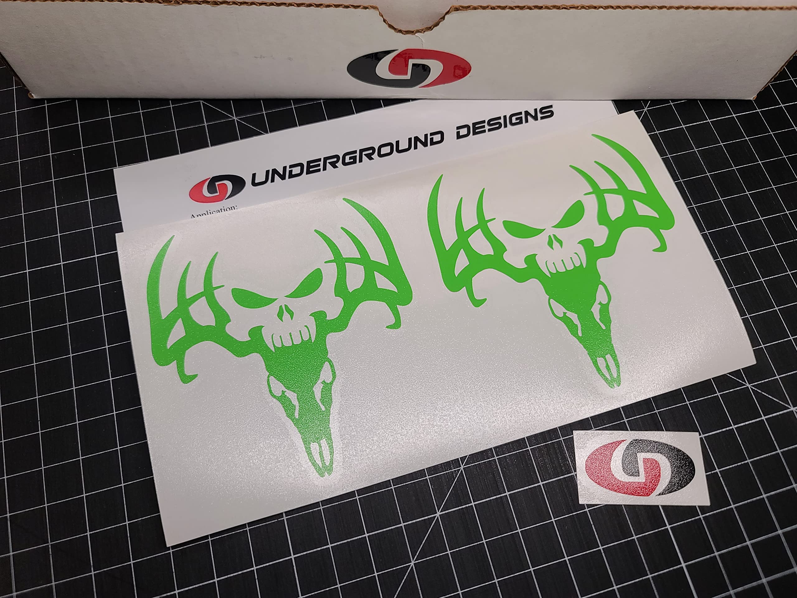 Amazon.com - Deer Skull Decals Predator Hunting Stickers Game Hunter ...