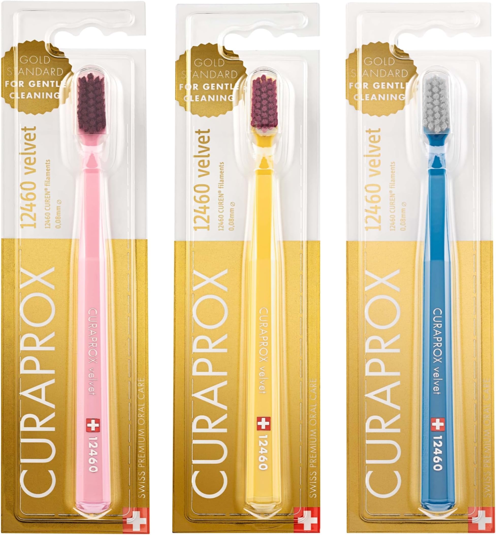 Amazon.com : Curaprox Sensitive Supersoft Toothbrush CS 3960, 6 Pack ...