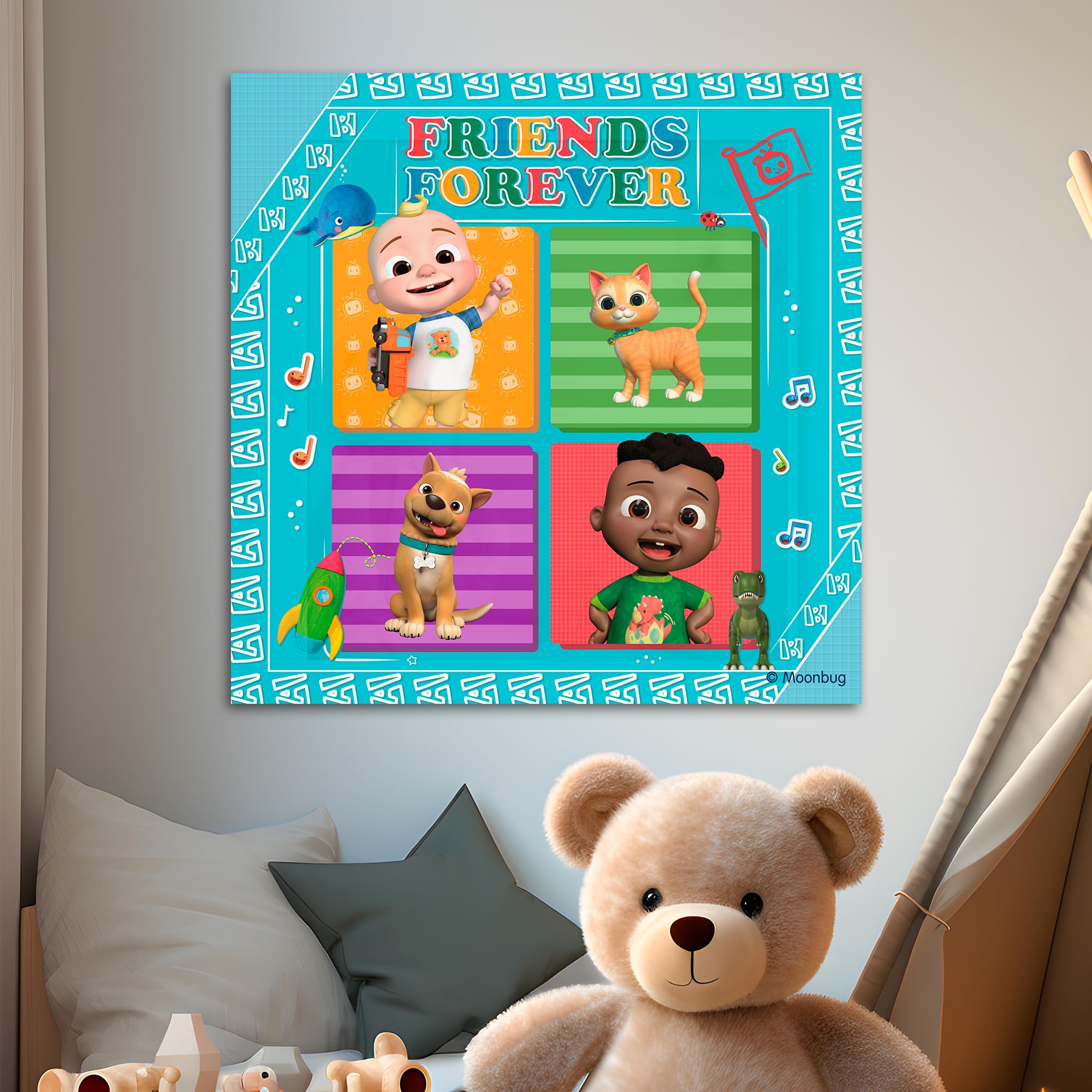 Amazon.com: EGD JJ and Cody Cocomelon Picture Frame I Acrylic Art for ...