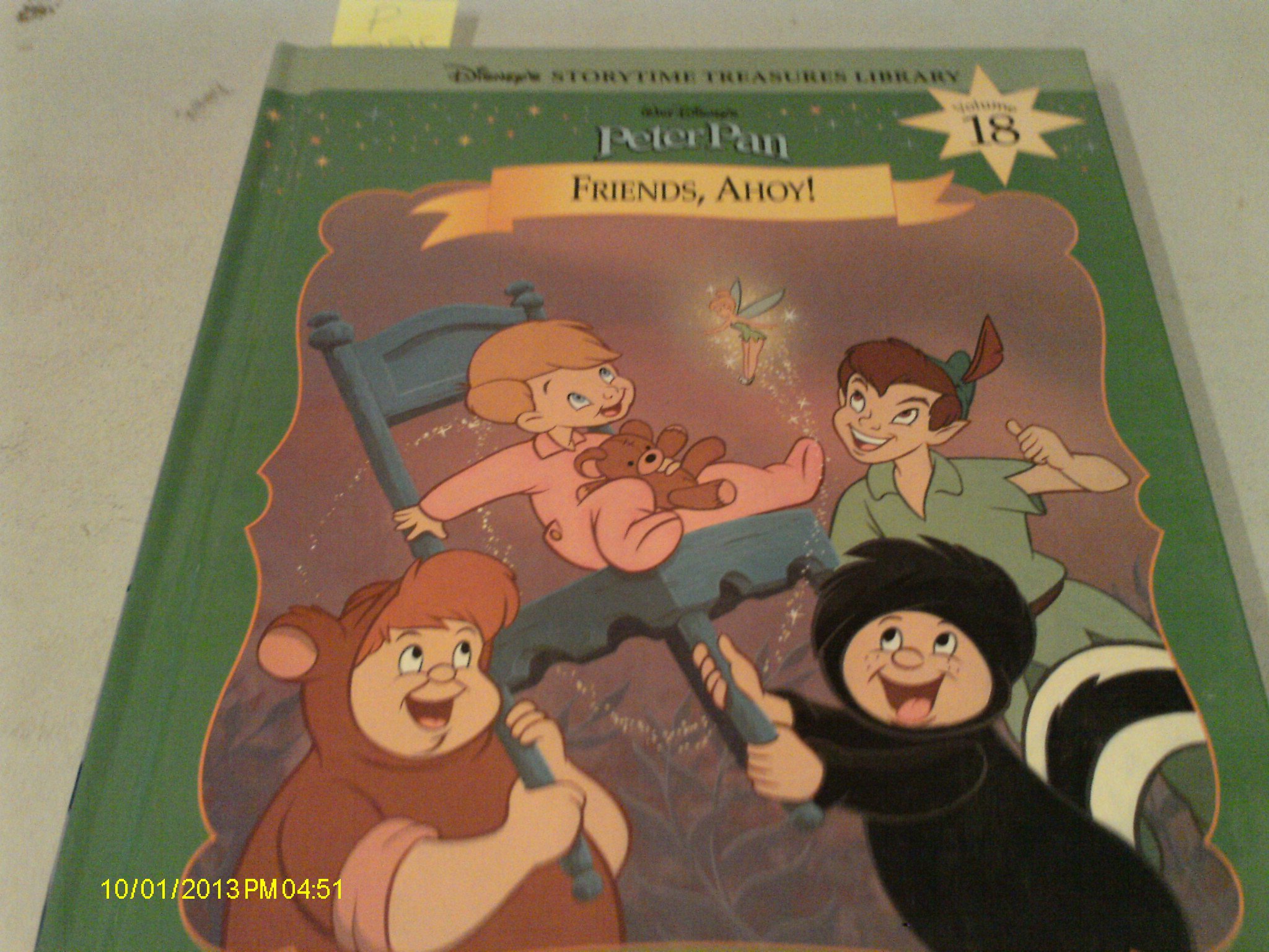 Peter Pan: Friends Ahoy! (Disney's Storytime Treasures Library): Walt ...