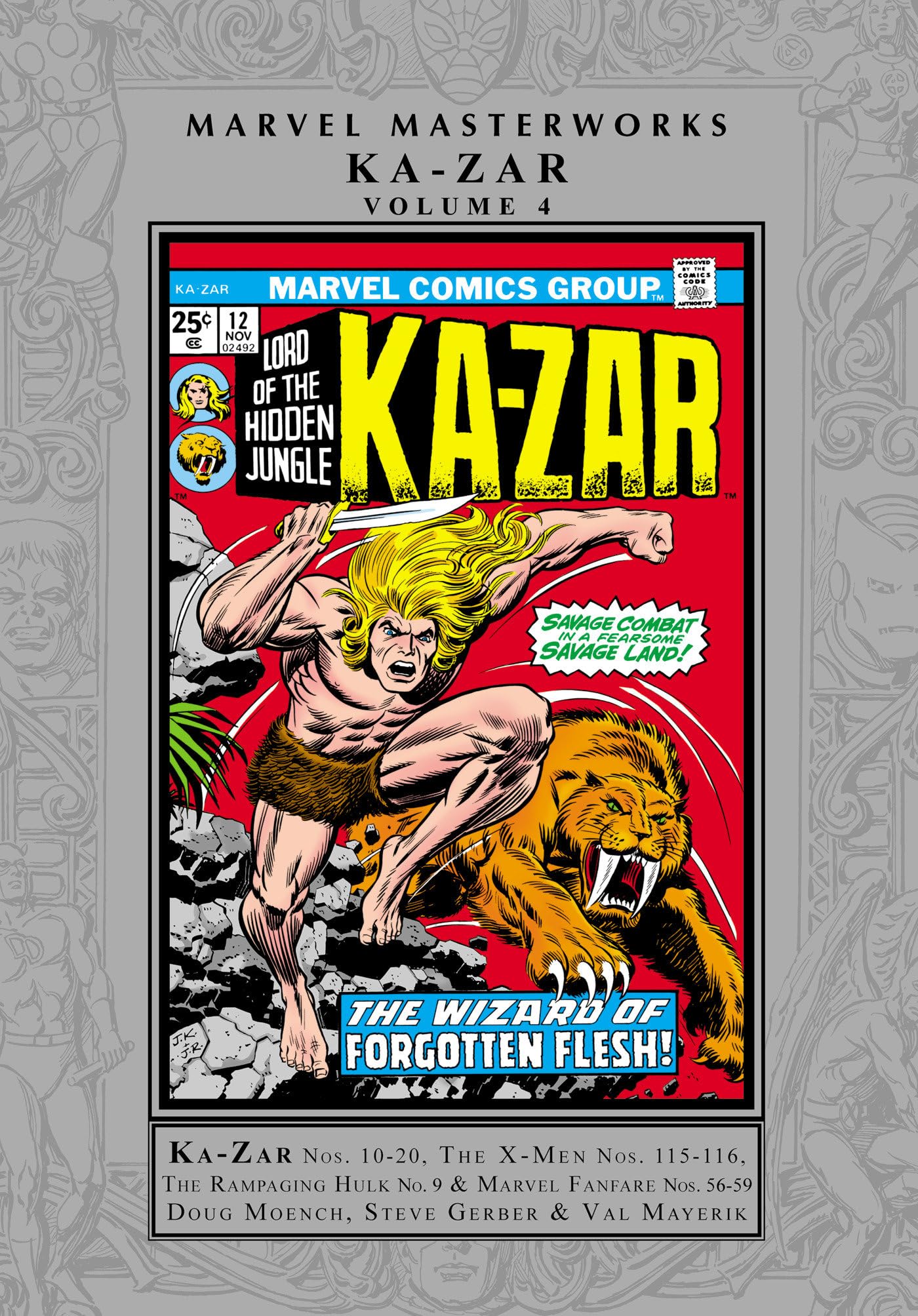 MARVEL MASTERWORKS: KA-ZAR VOL. 4: Moench, Doug, Marvel Various, Kirby ...