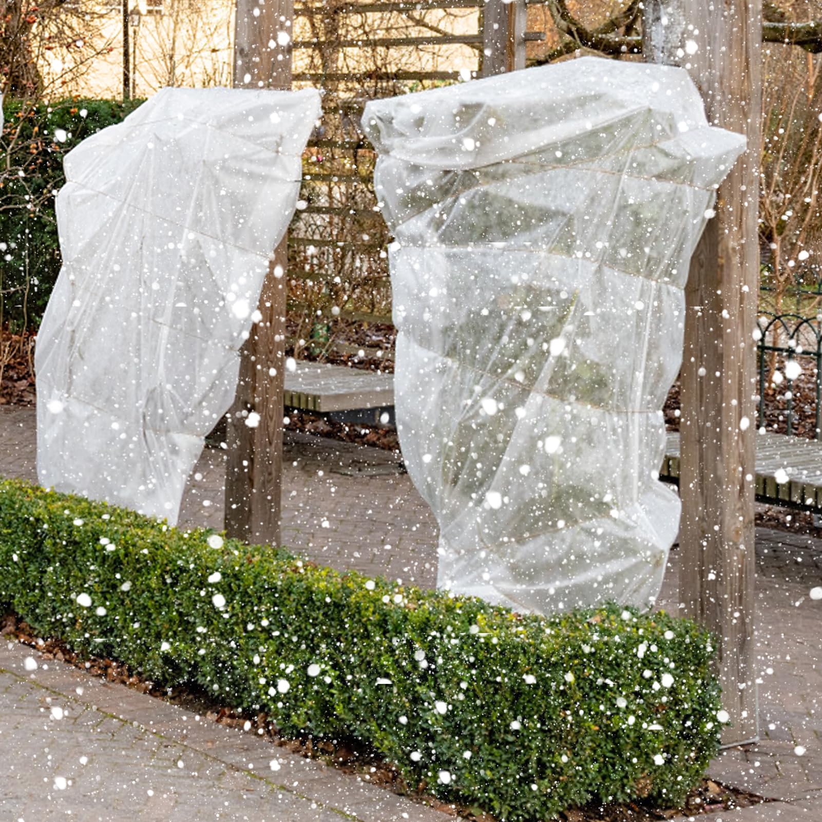 Snapklik.com : ANPHSIN 2 Pcs Extra Large Winter Plant Cover Freeze ...