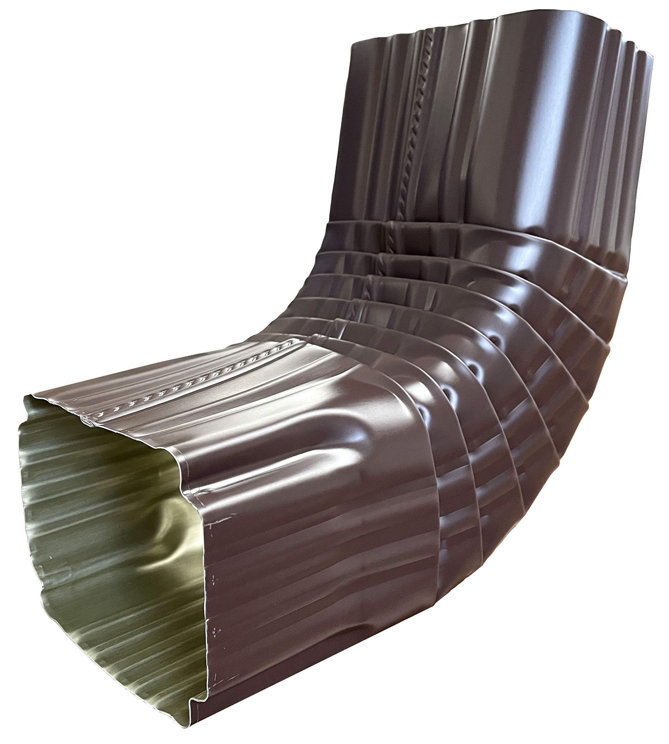 Amazon.com : Aluminum Downspout Gutter Elbow | 3x4 Style A Elbow 75 ...