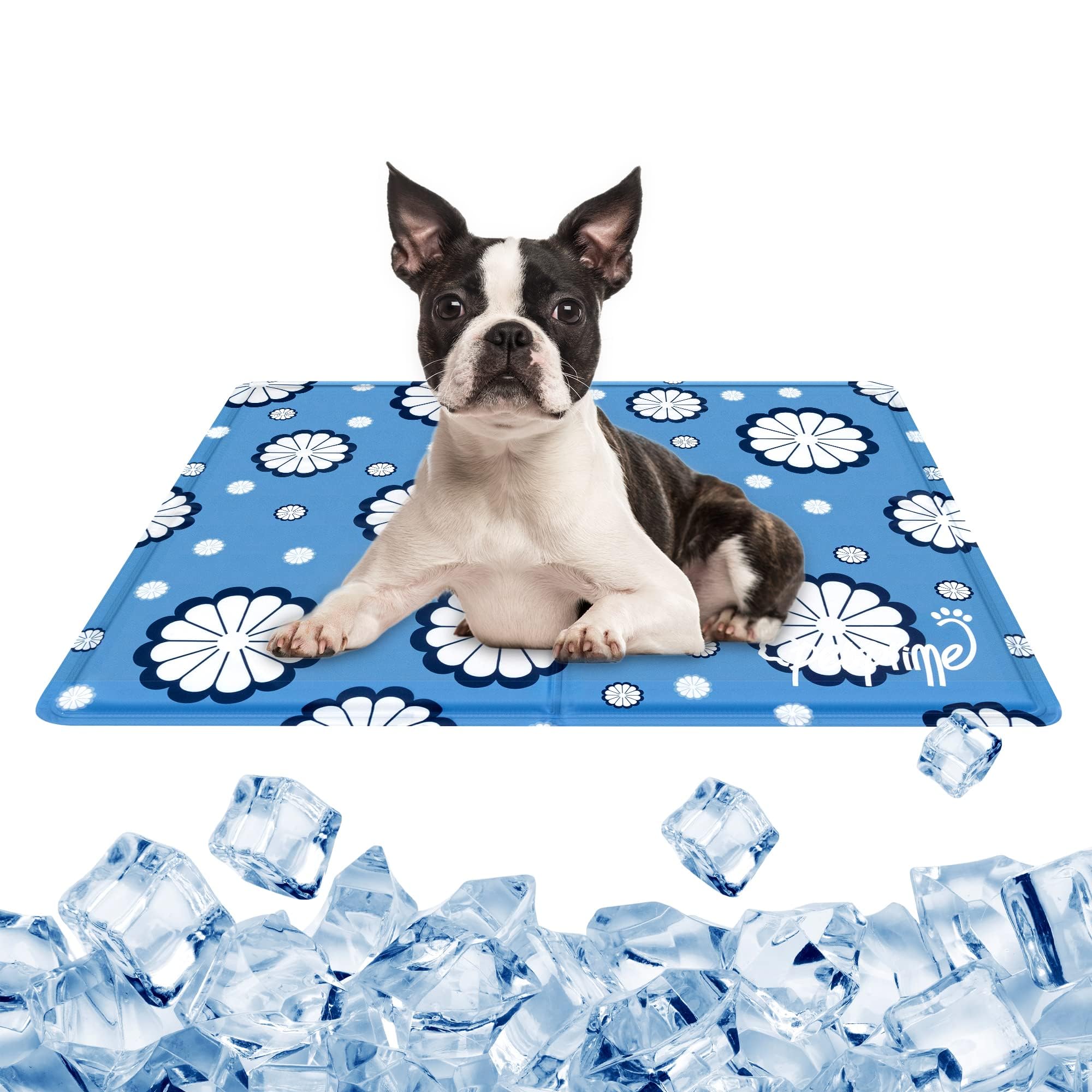 Dog Cooling Mats 50x40 cm, Cooling Mat for Dogs with Non-Toxic Gel, Pet ...