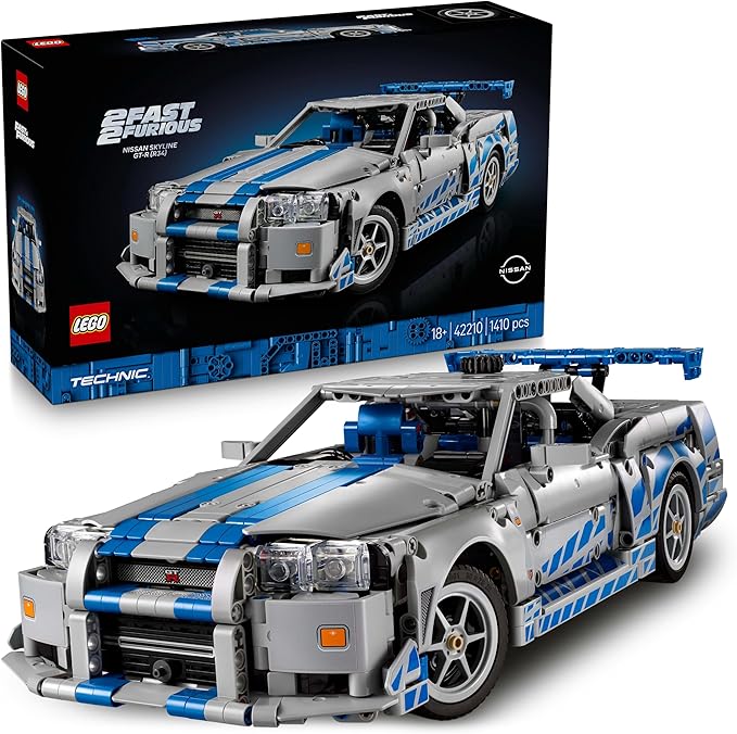 LEGO Technic 2 Fast 2 Furious Nissan Skyline GT-R R34 Automodell-Bauset ...