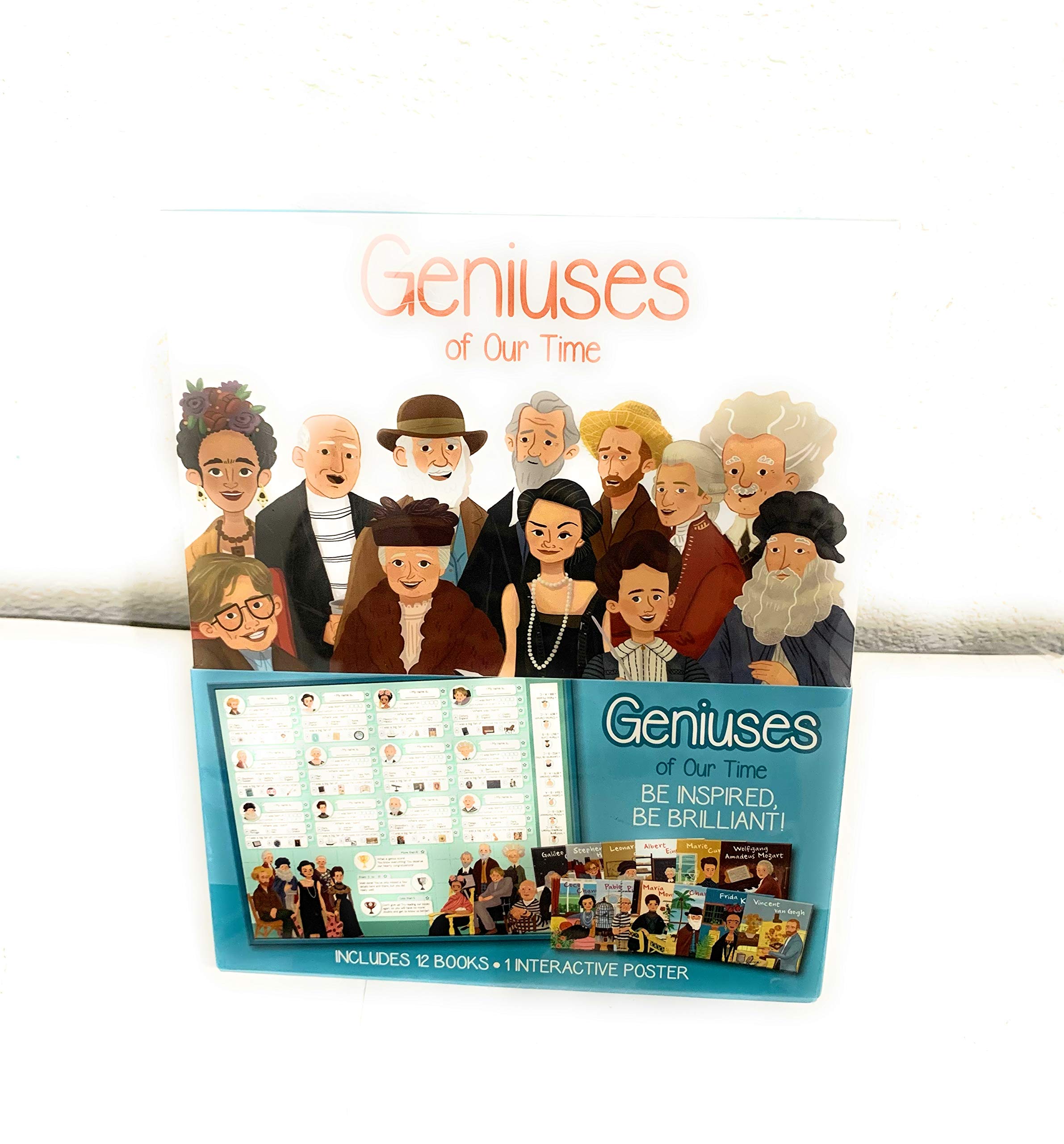 Geniuses of Our Time (12 Books plus 1 Poster): White Star s.r.l ...