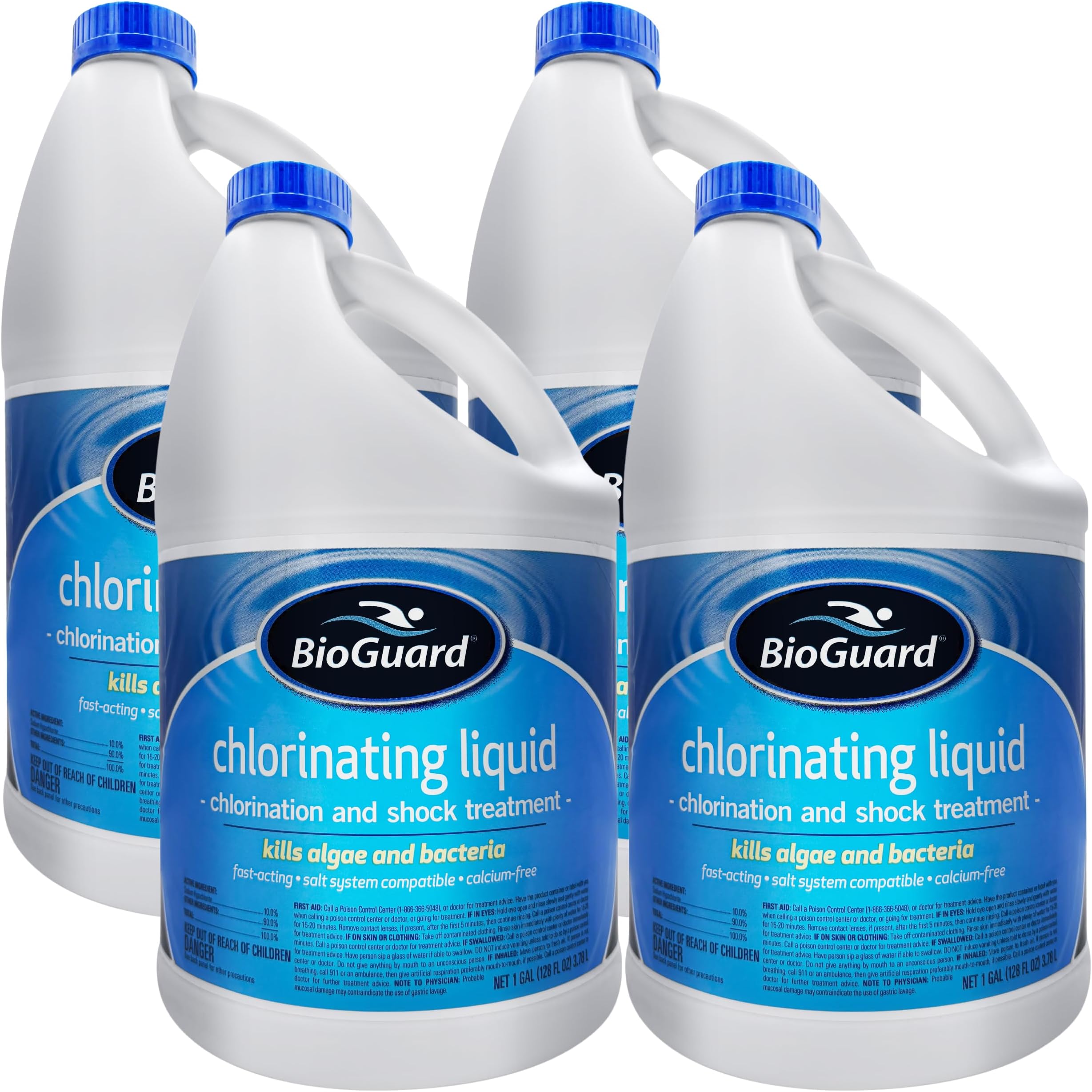 Amazon.com : Liquid Pool Shock - Sodium Hypochlorite 12.5 Percent ...