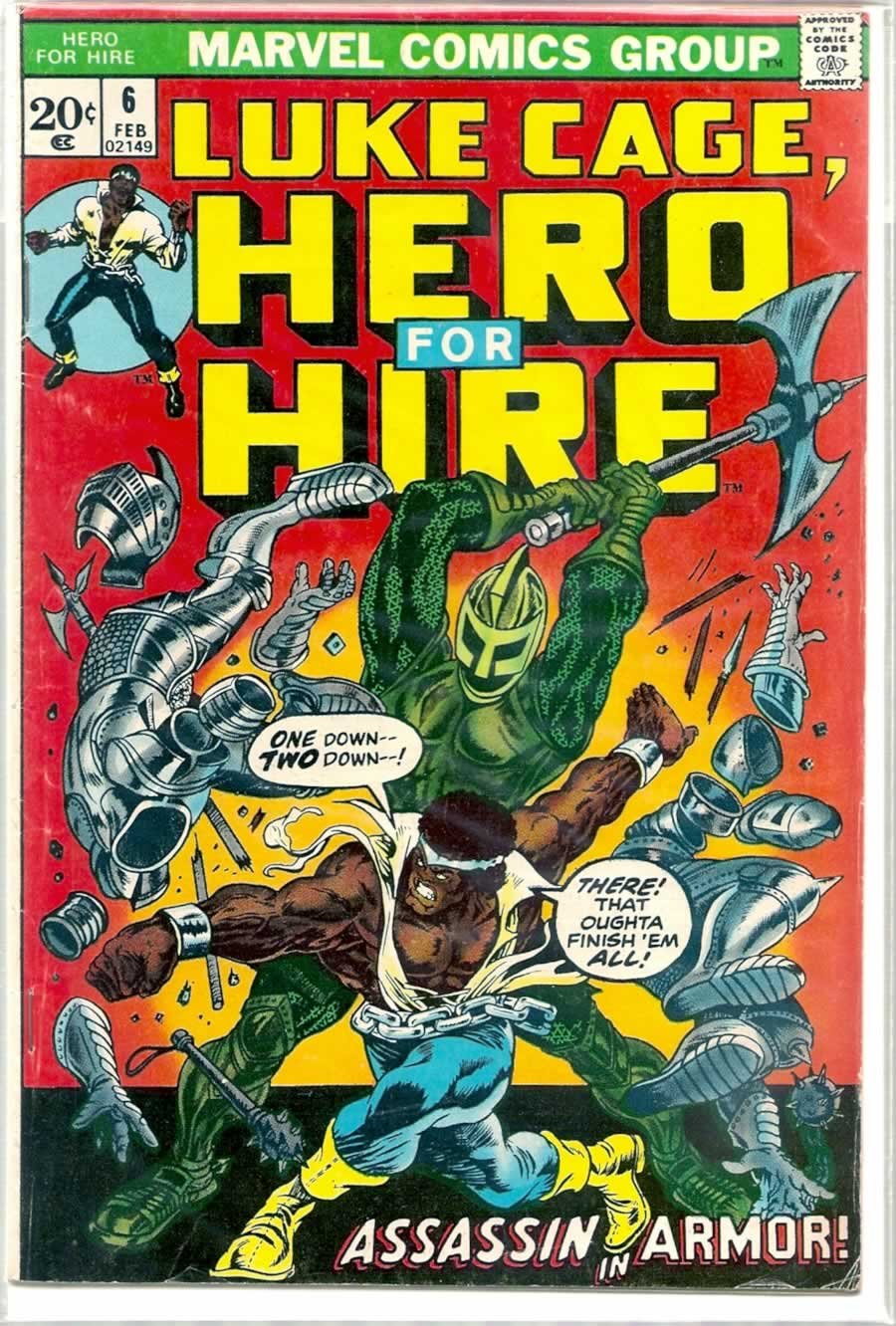 Luke Cage, Hero for Hire (Vol. 1, No. 6): Steve Englehart: Amazon.com ...