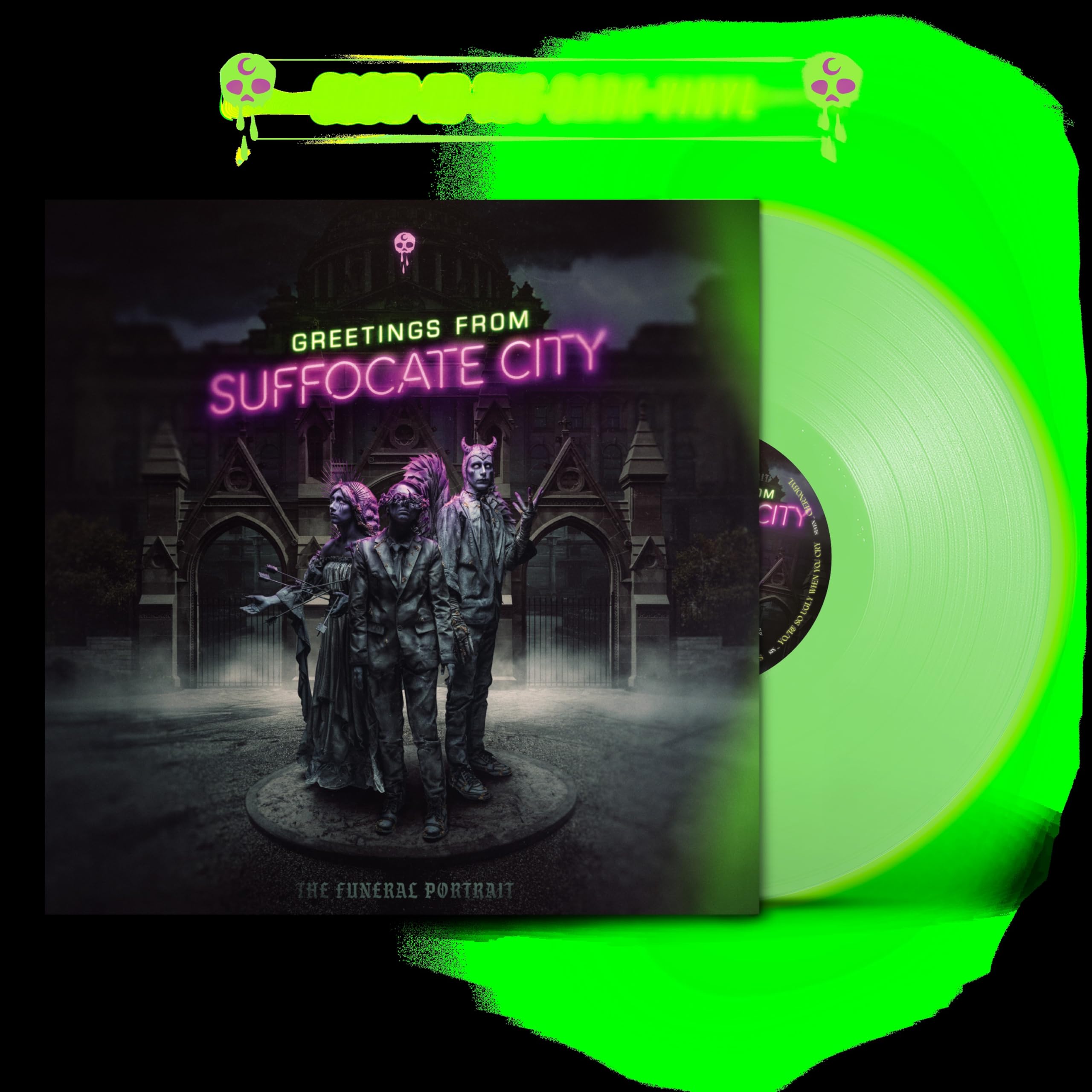 Amazon.com: Greetings From Suffocate City - Neon Green: CDs & Vinyl