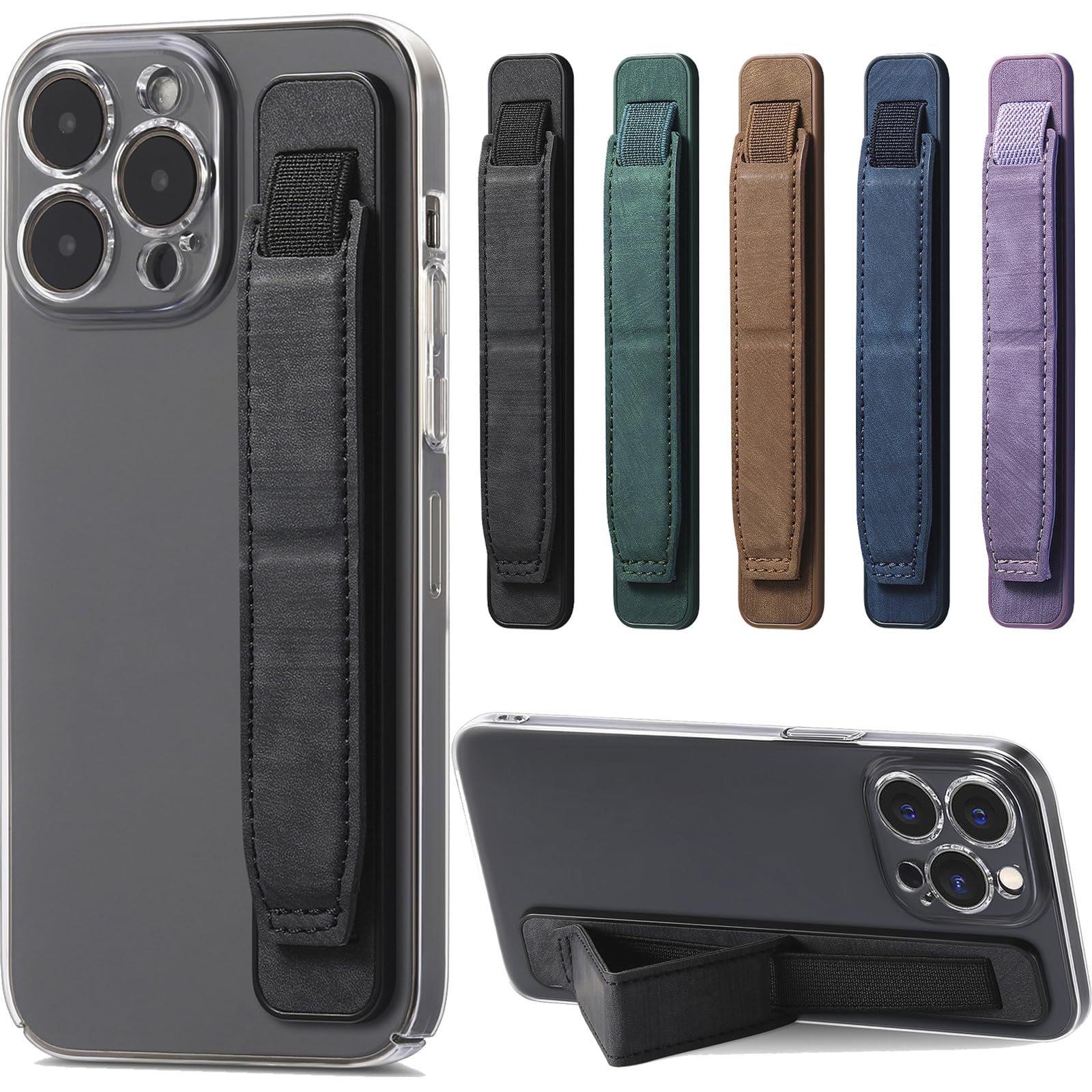 Amazon.com: Ephoou Phone Strap Grip Cell Phone Holder, Wrist Band ...