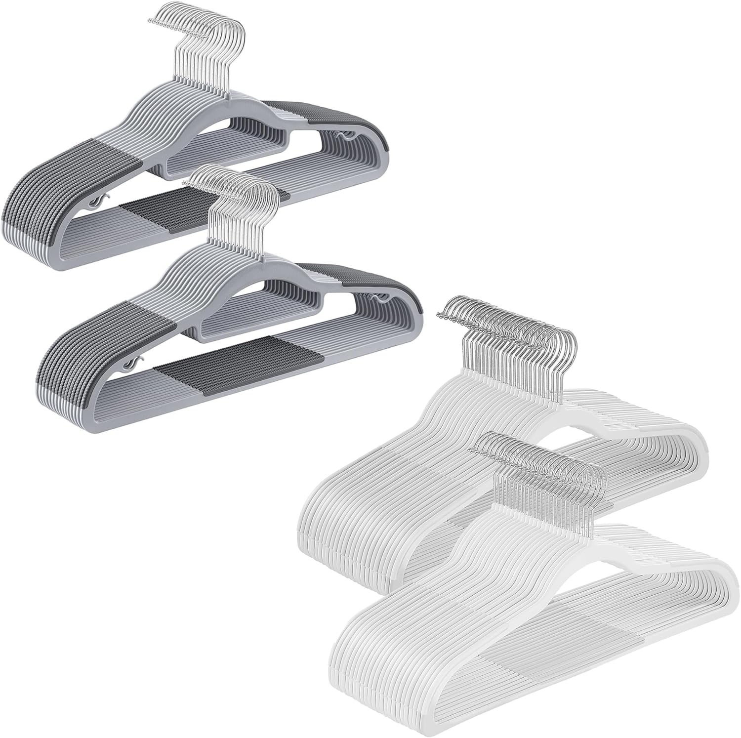 Amazon.com: SONGMICS Clothes Hangers Bundle, Pack of 30 Heavy-Duty ...