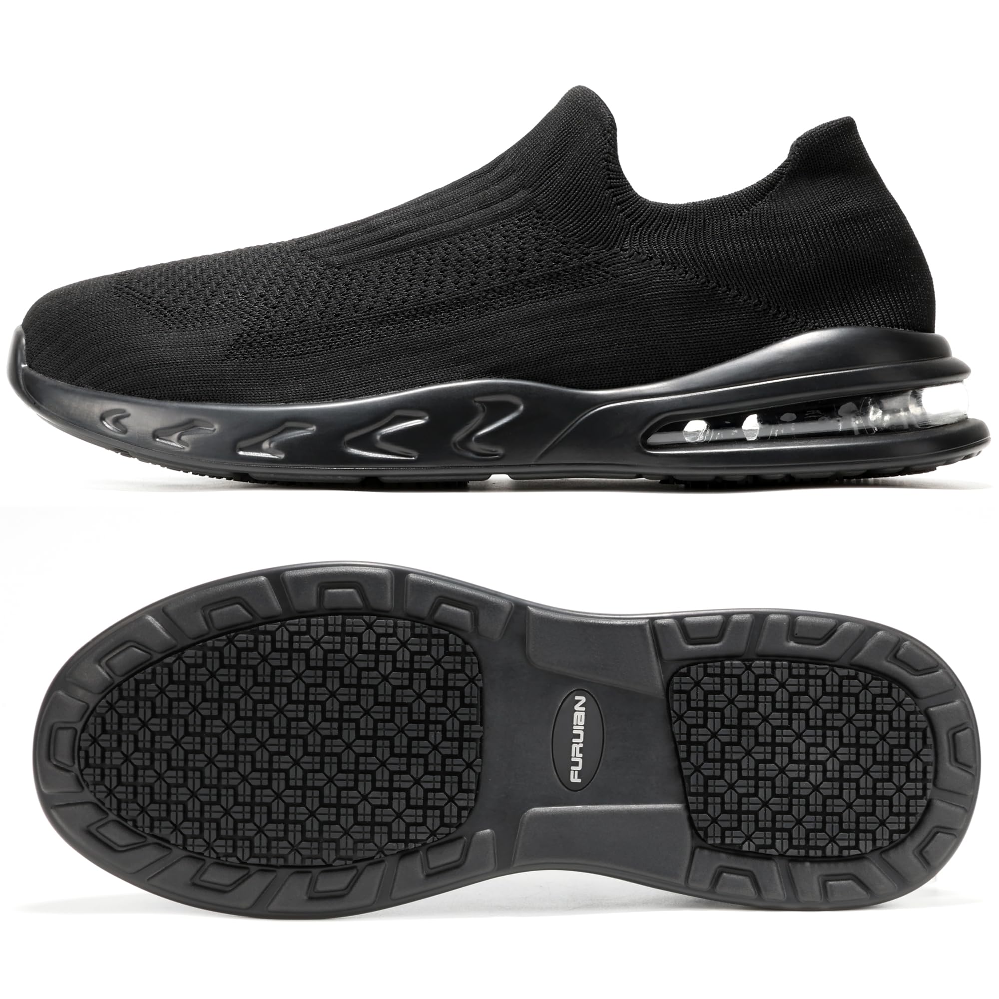 Snapklik.com : Slip Resistant Work Shoes For Men Food Service ...