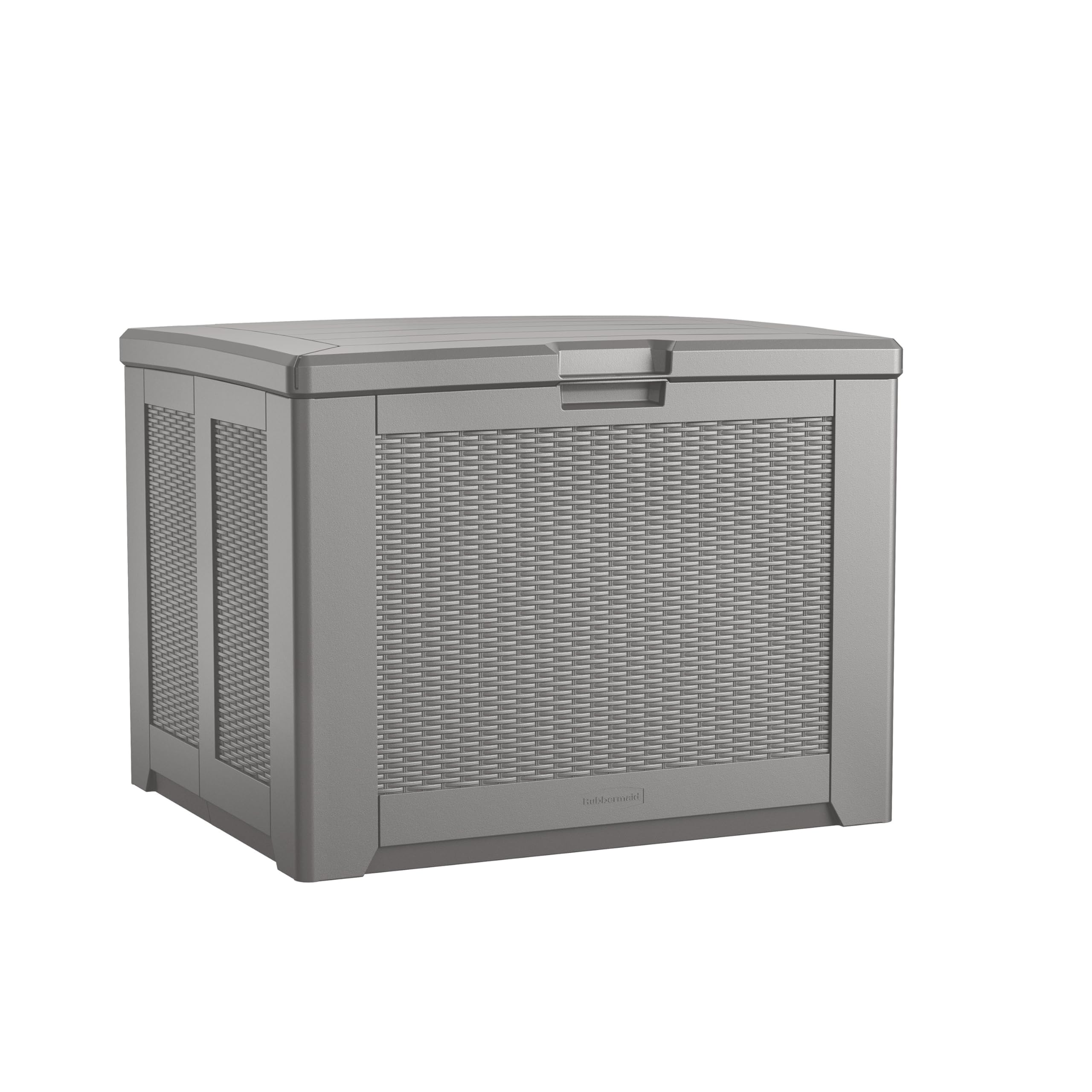 Snapklik.com : Rubbermaid Medium Resin Outdoor Storage Deck Box