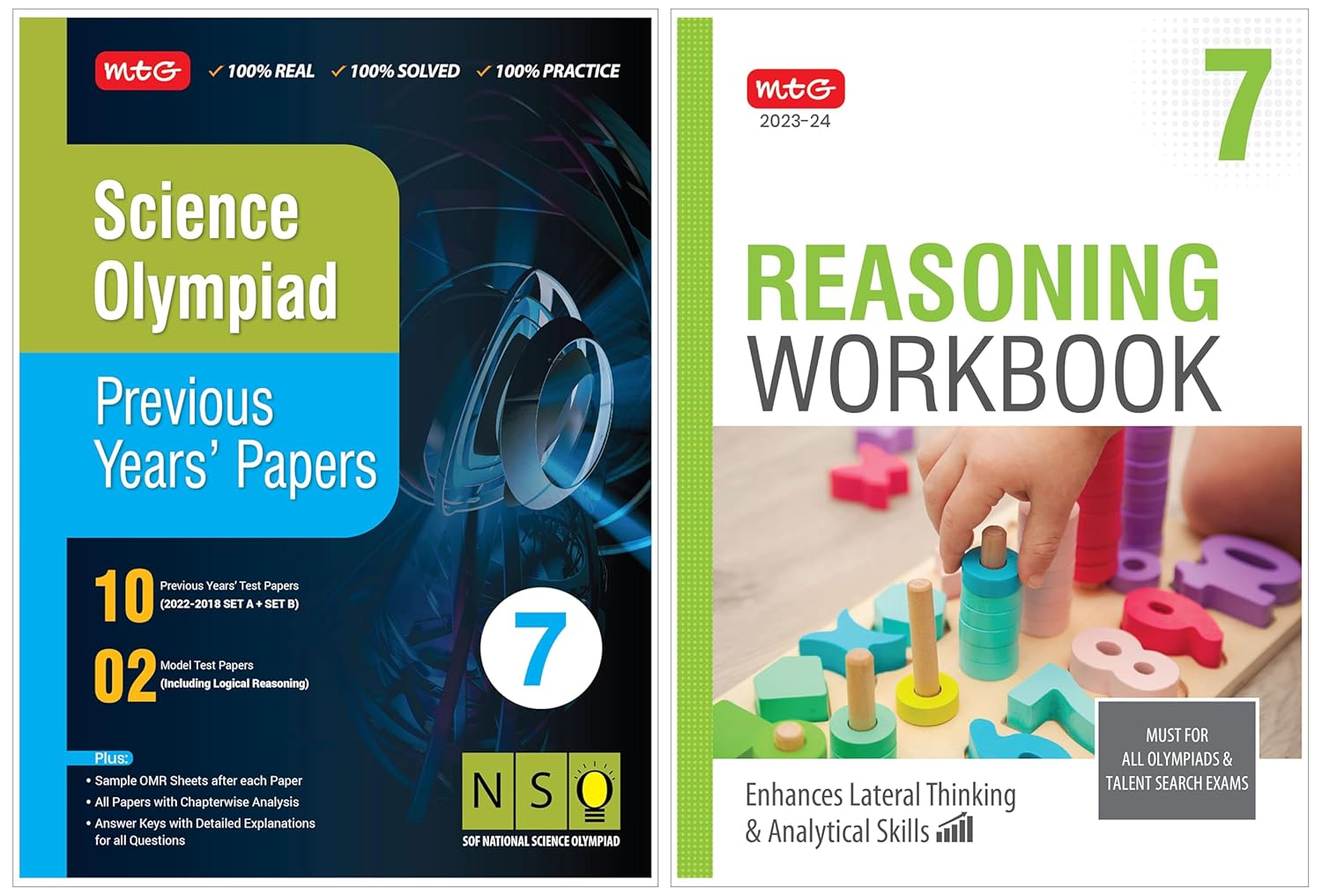 Buy MTG Science (NSO) Olympiad s Papers with Mock Test Papers Class 7 ...