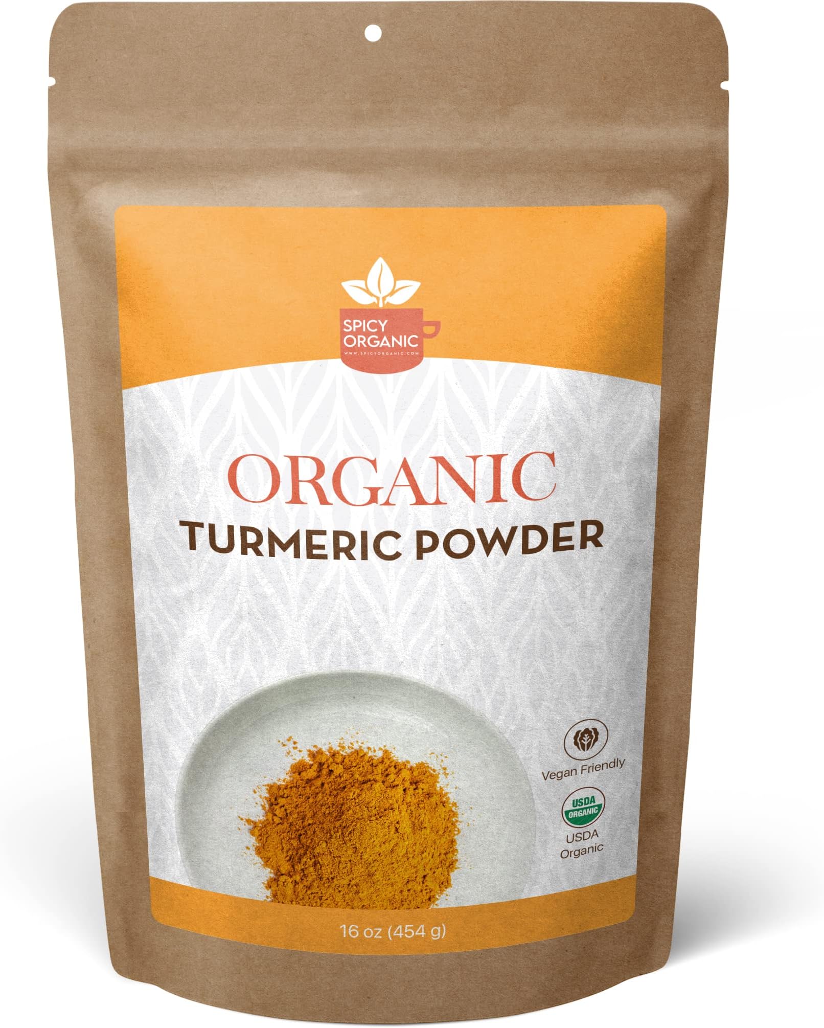 Amazon.com : Spicy World Turmeric Powder 14 Ounce (400g) | Ground ...