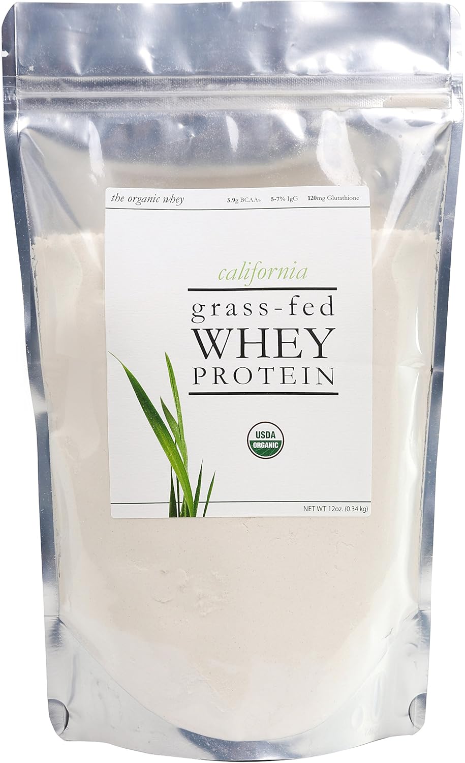 Amazon.com: The Organic Whey Protein Powder, 12 oz : Health & Household