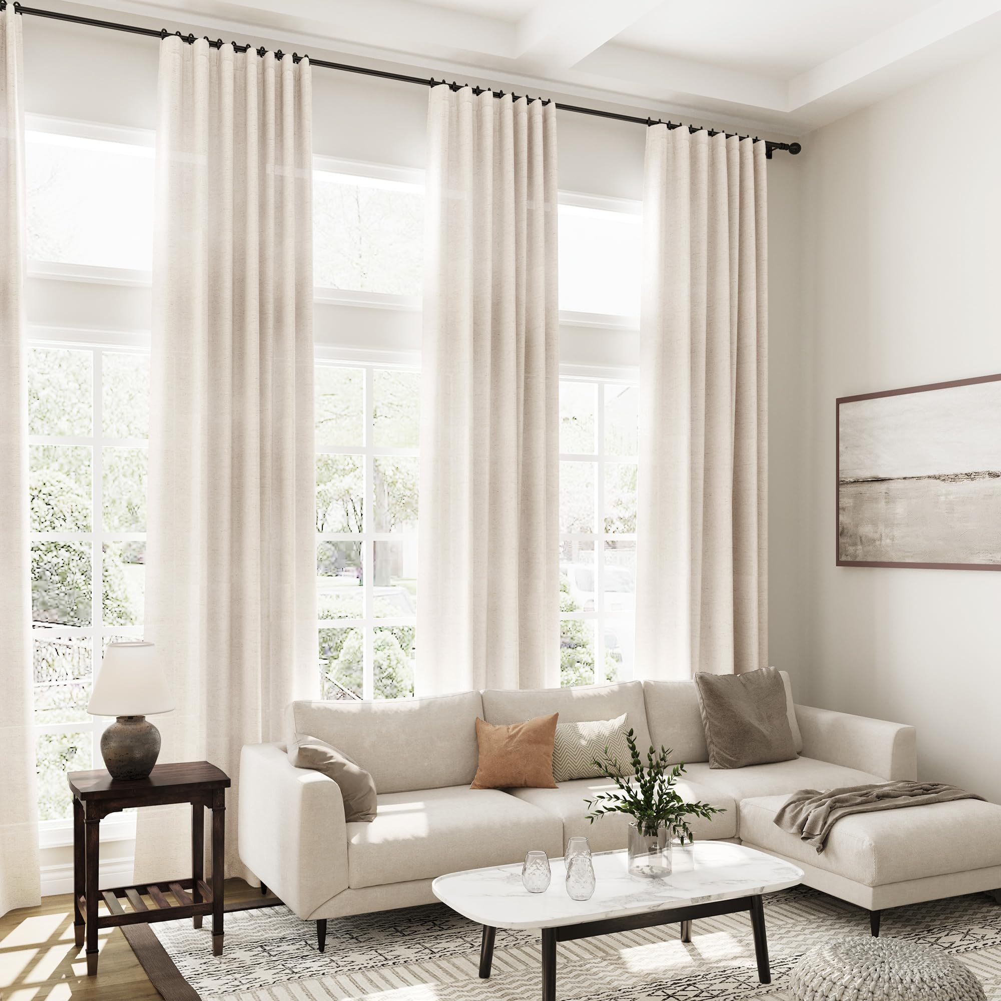 102 Inch Length Curtains Amazon.com: SHINELAND 102 Inch Long