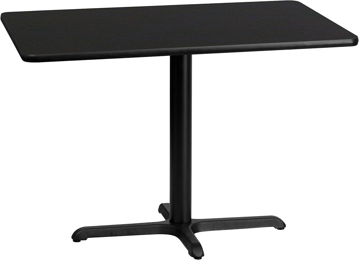 Flash Furniture 30 By 42 Inch Rectangular Black Laminate Table Top With Flash Furniture 30 By 42 Inch Rectangular Black Laminate Table Top With
