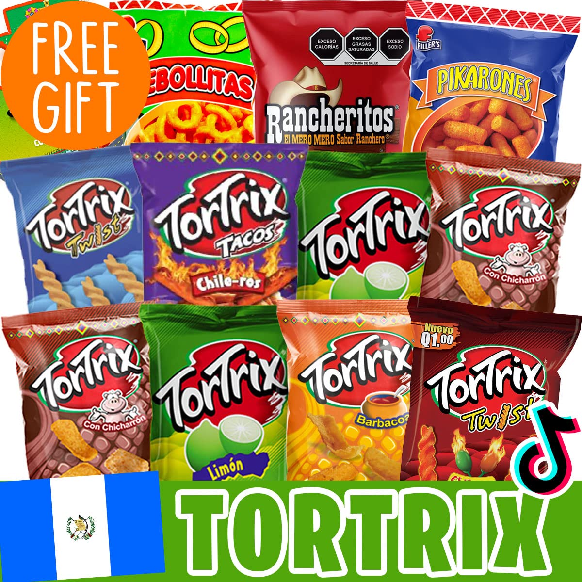 Buy Charloo Premium Tortrix Guatemala Variety Pack + FREE Surprise ...