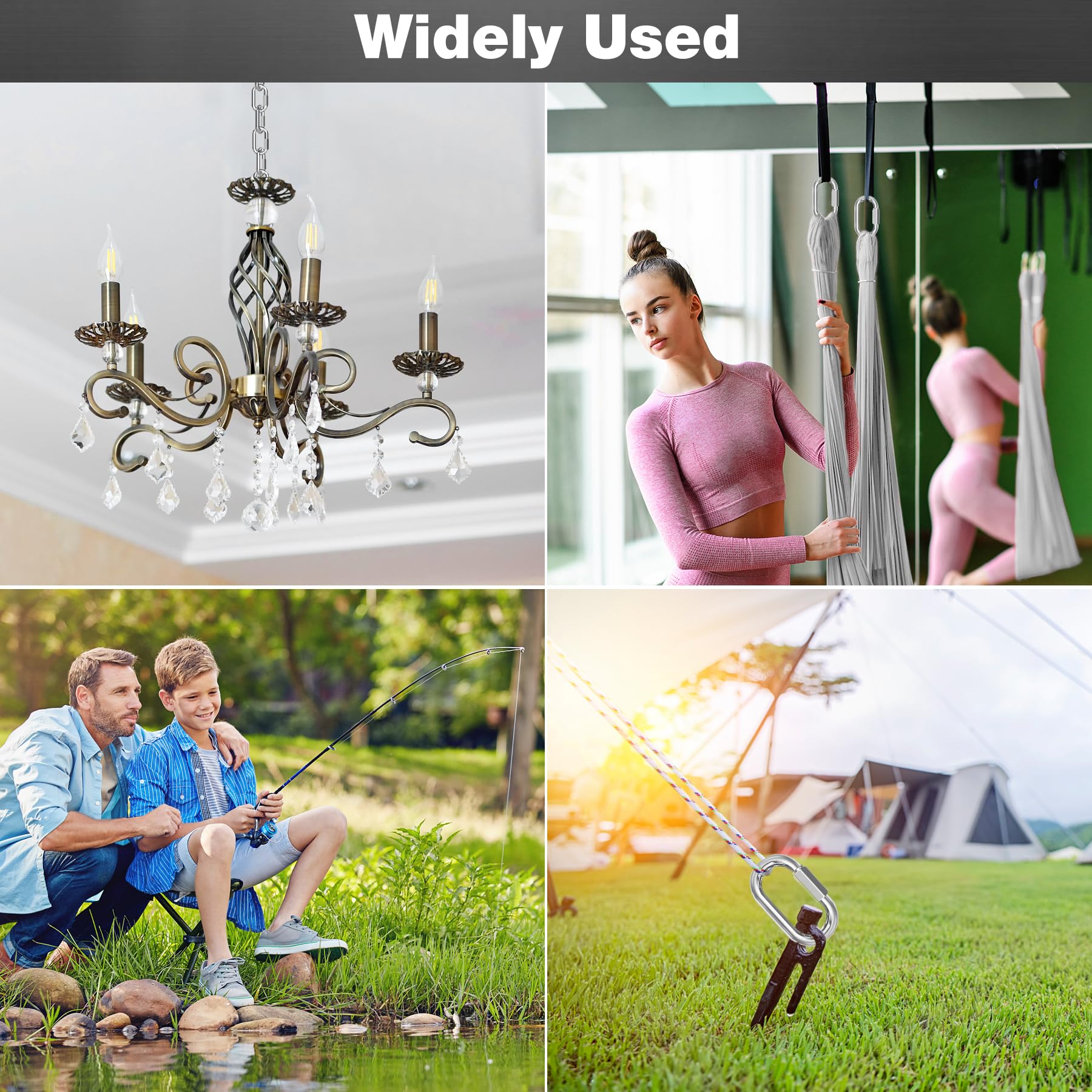 Snapklik.com : Phepetroll M10-15P Quick Links Chain Connectors, 3/8 ...