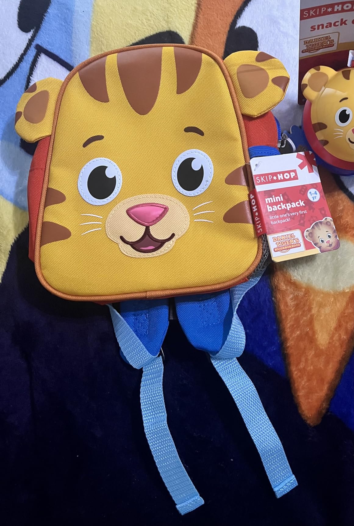 Amazon.com: Skip Hop x Daniel Tiger Mini Toddler Backpack, Preschool ...