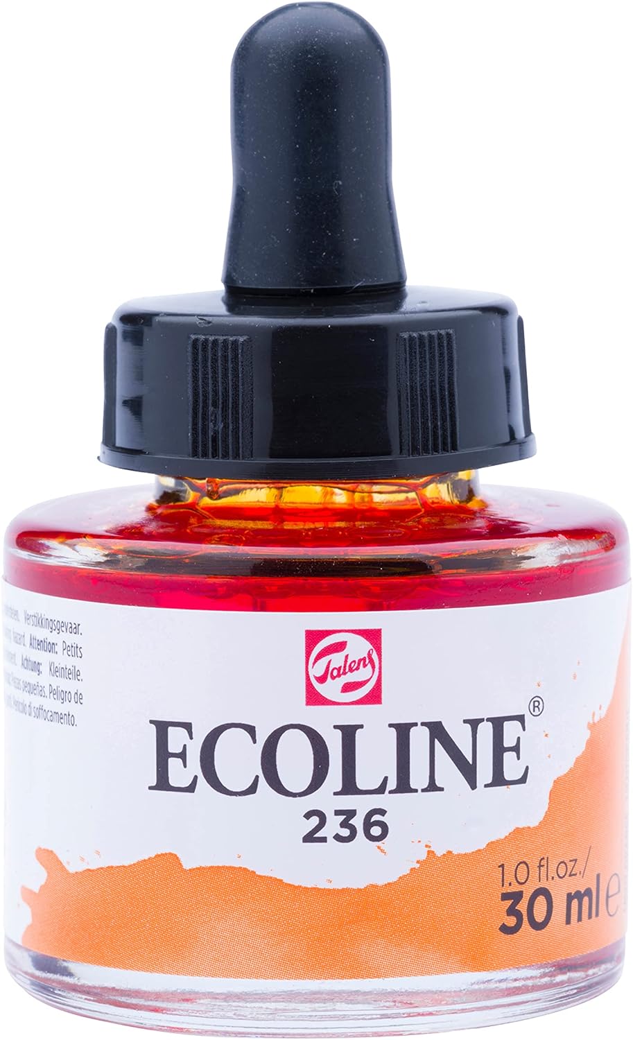 Amazon.com: Ecoline Liquid Watercolour Bottle 30 ml Light orange 236 ...