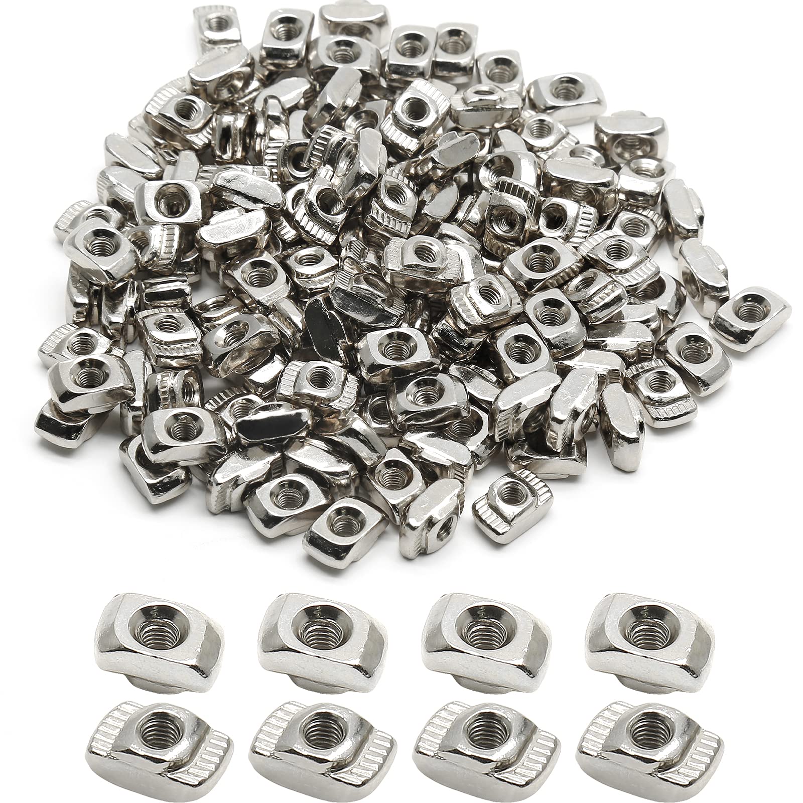 Snapklik.com : Rierdge 150 Pcs 2020 Series Sliding T Nuts Metric M3 ...