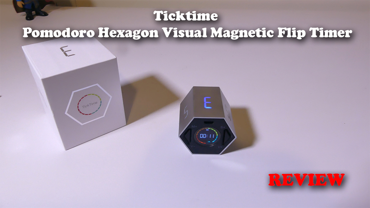 Watch Ticktime Pomodoro Hexagon Visual Magnetic Flip Timer REVIEW on ...