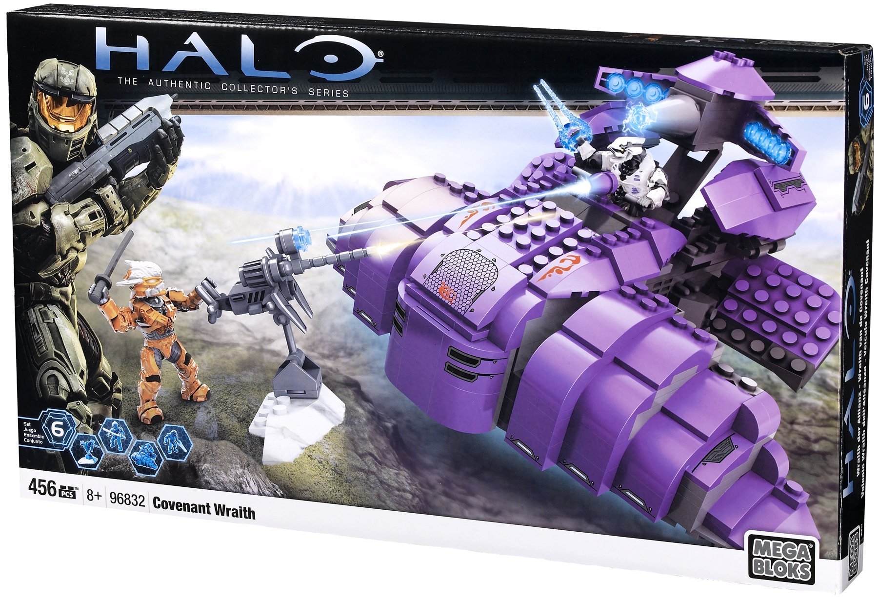 Lego Halo Wraith HALO WRAITH ELITE Mega Construx Transformed Build